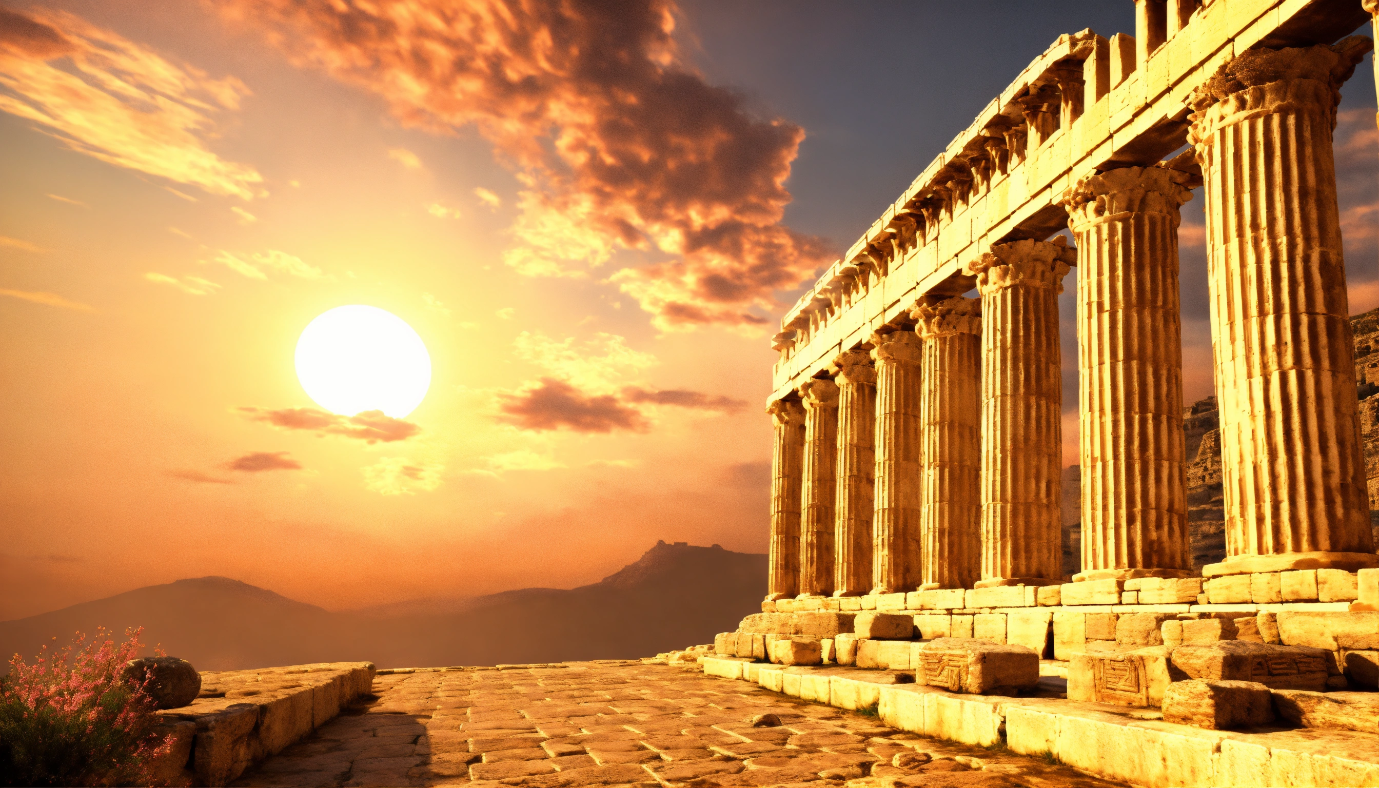 Lexica - Otherworldly, breathtaking arches, ancient Greece, realistic ...