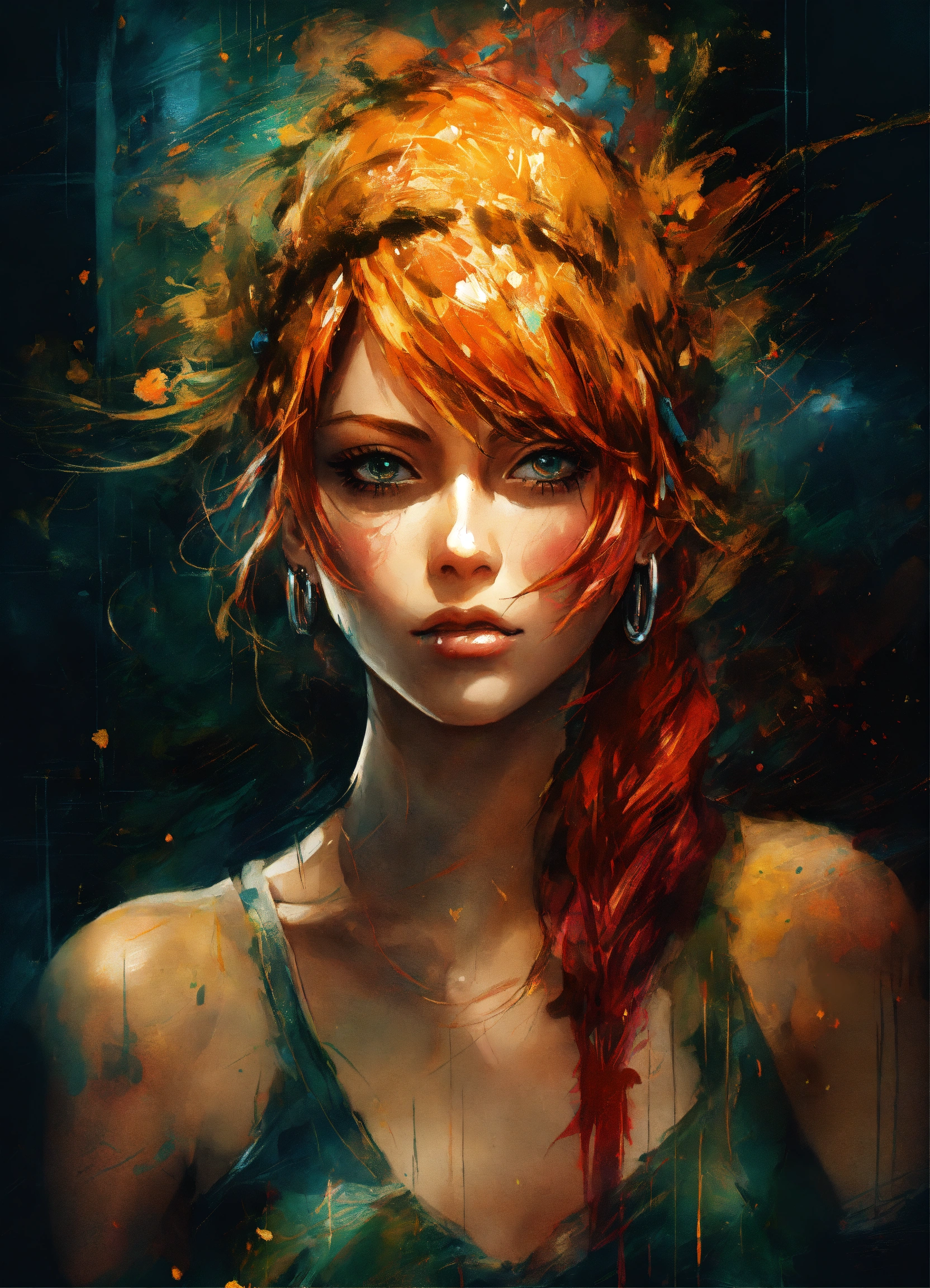 Lexica - A ultra realistic poster of Nami from one piece in the red ... Lexica - A ultra realistic poster of Nami from one piece in the red ...