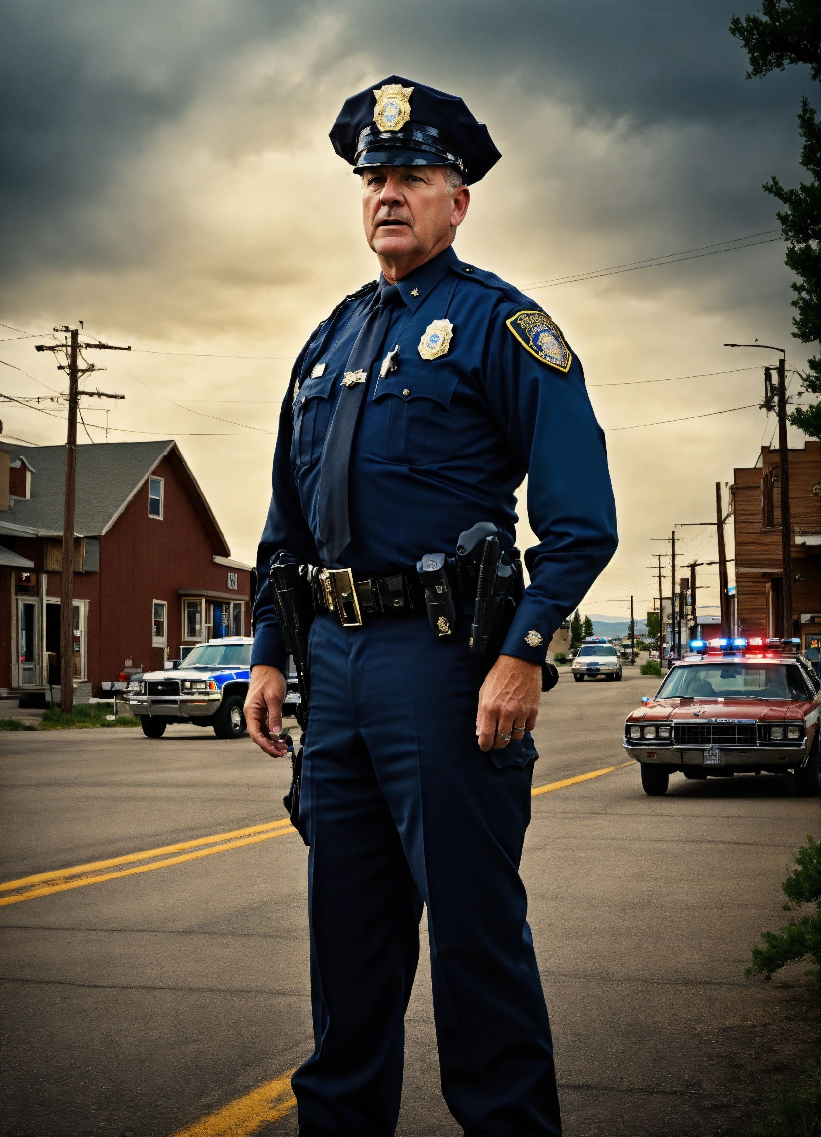 Lexica - Scared RANDOM unique expressive old SMALL-TOWN COP REALISTIC ...