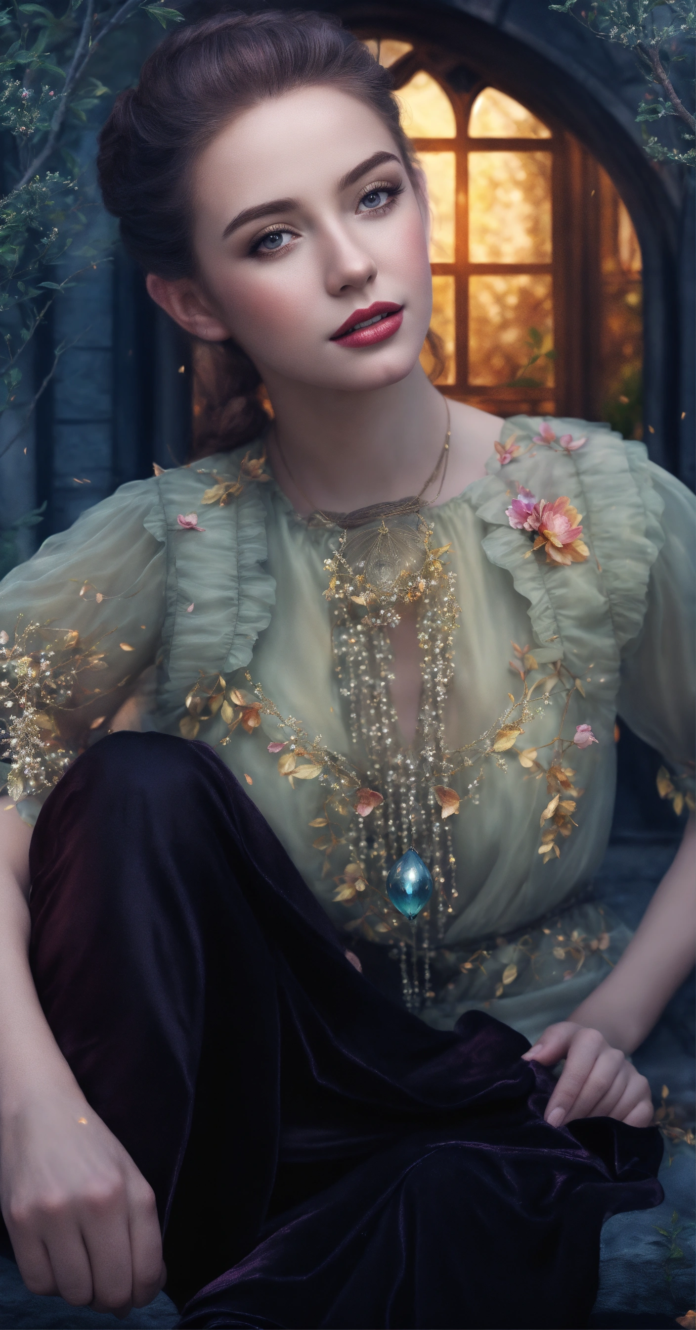 Lexica - Make a realistic fairy tale illustration