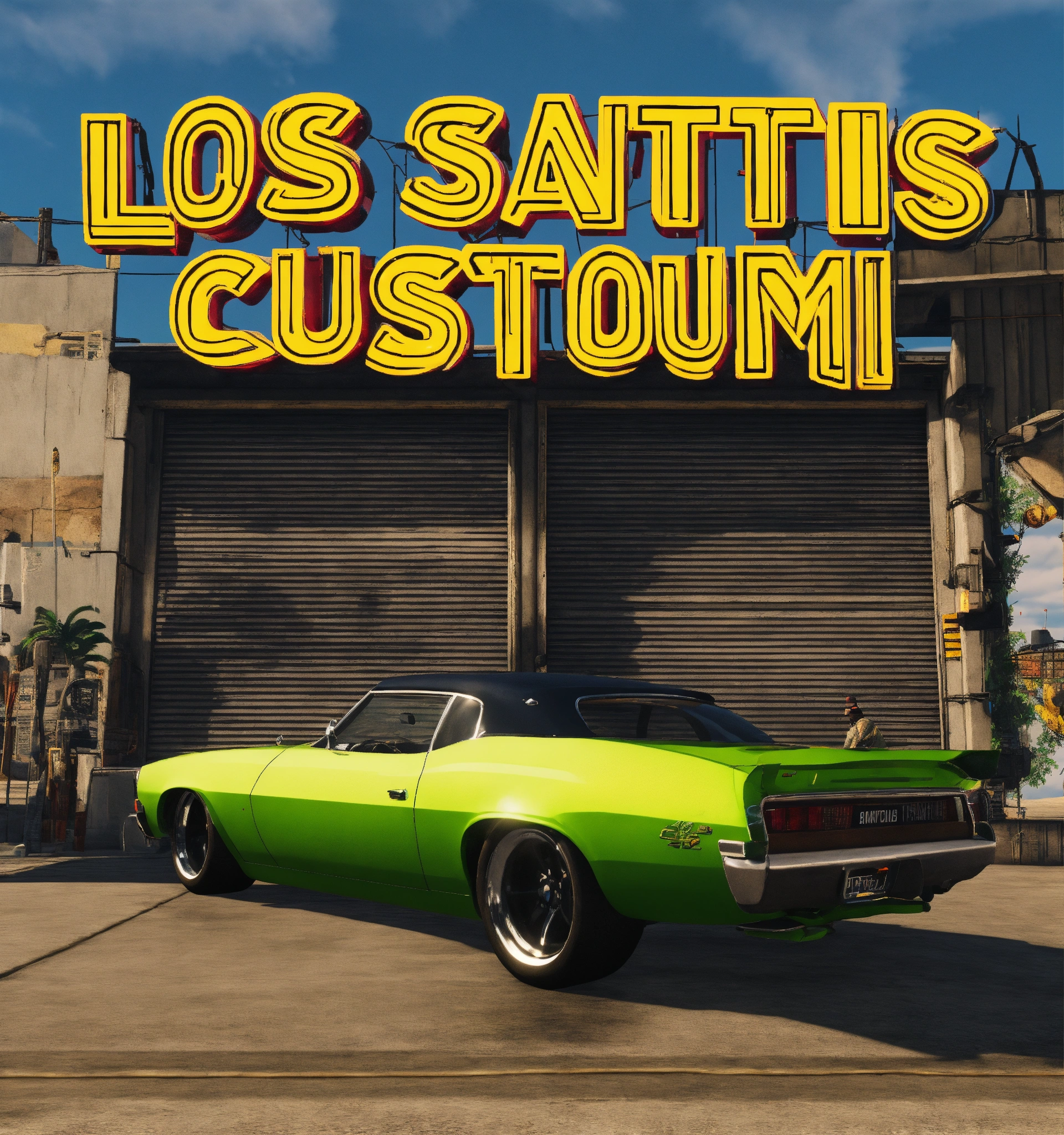 Lexica - Written "los santos customs"