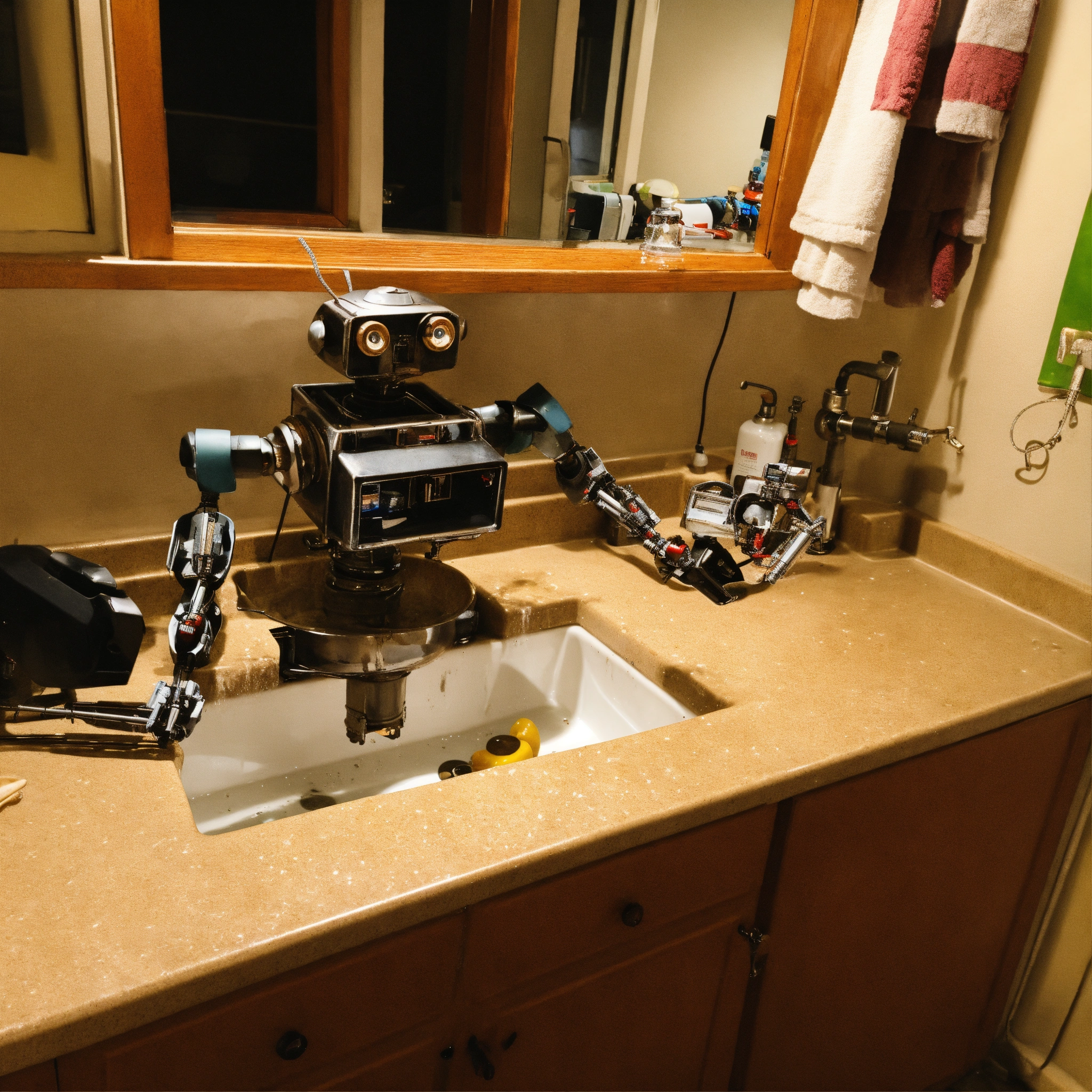 Lexica - Robot in sink