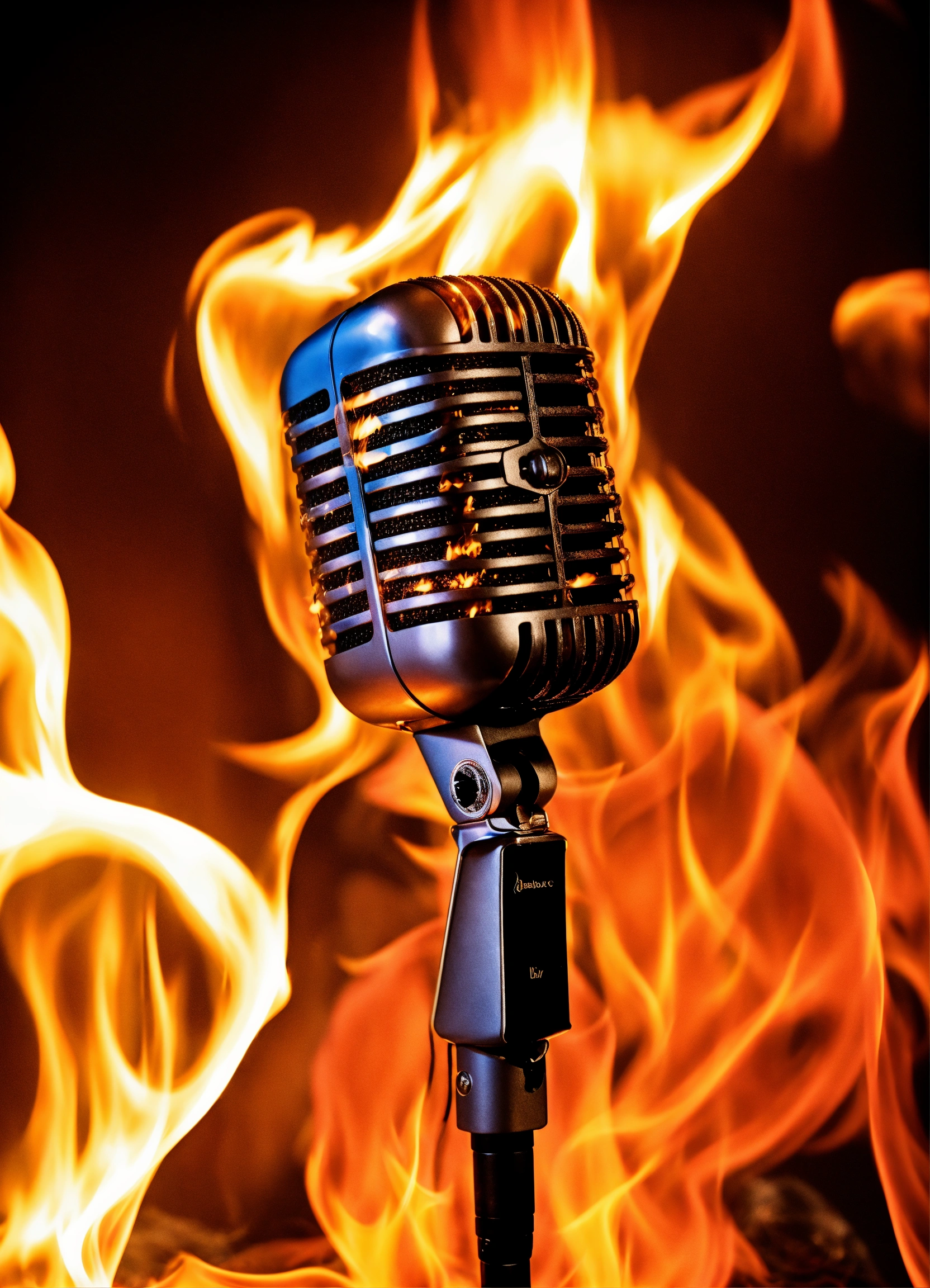 Lexica - Microphone on fire