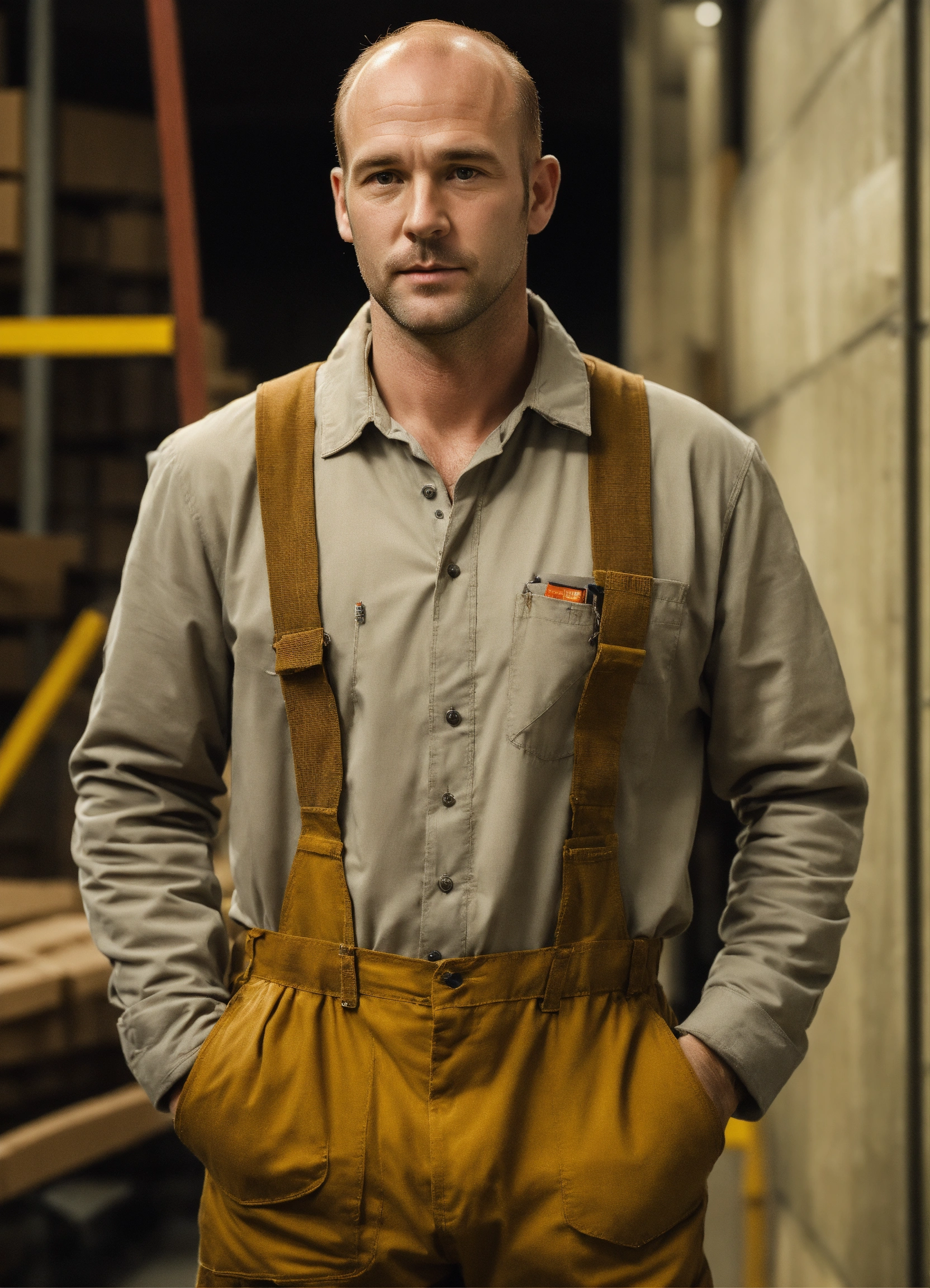 Lexica - White man in his late 30s short with small build Unattractive ...