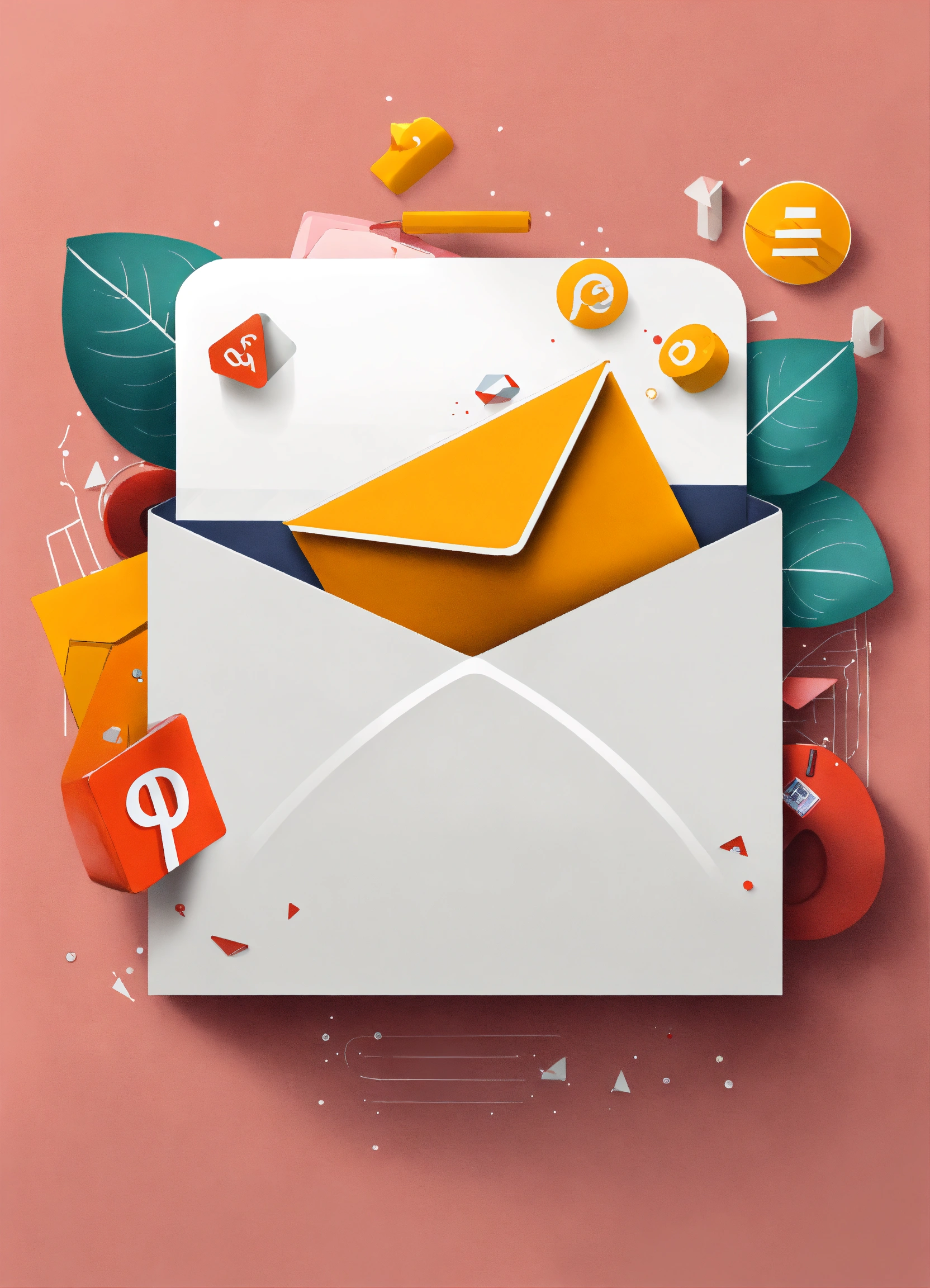 Lexica - Email marketing campaign, simple picture with only one element. White backgroun.