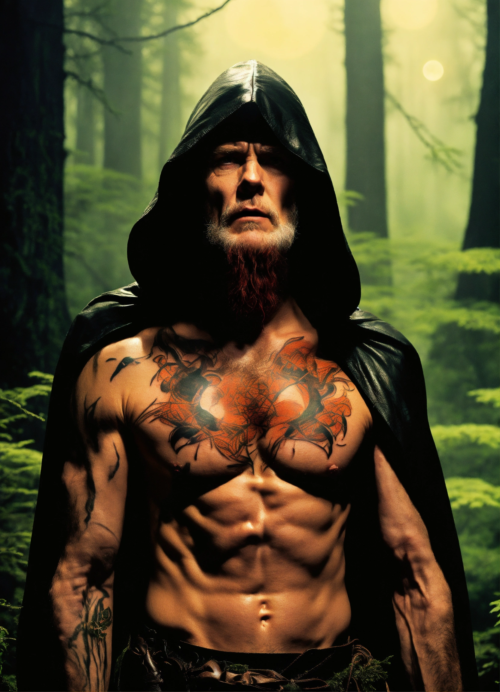 Lexica - In the style of comic book cover, Bill Nighy as a thin boney ...