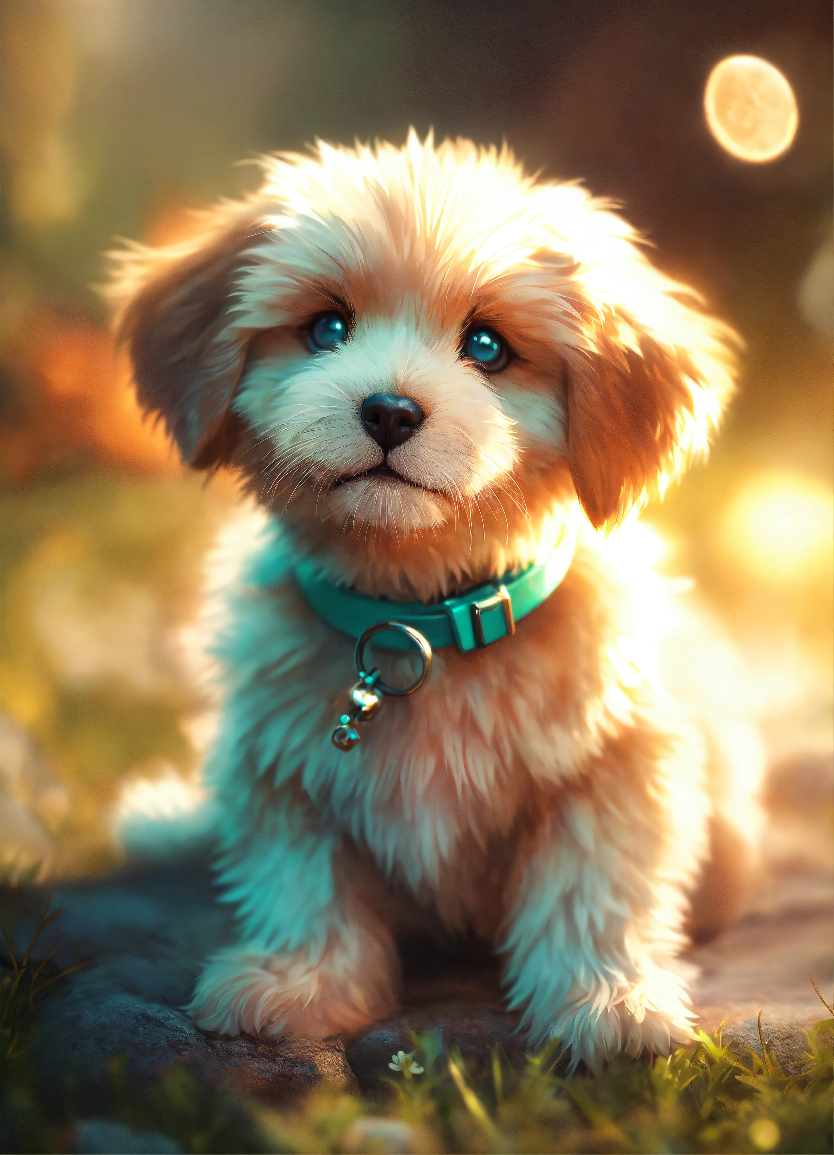 Lexica - Very cute for a cute puppy, digital art, highly detailed, rim ...
