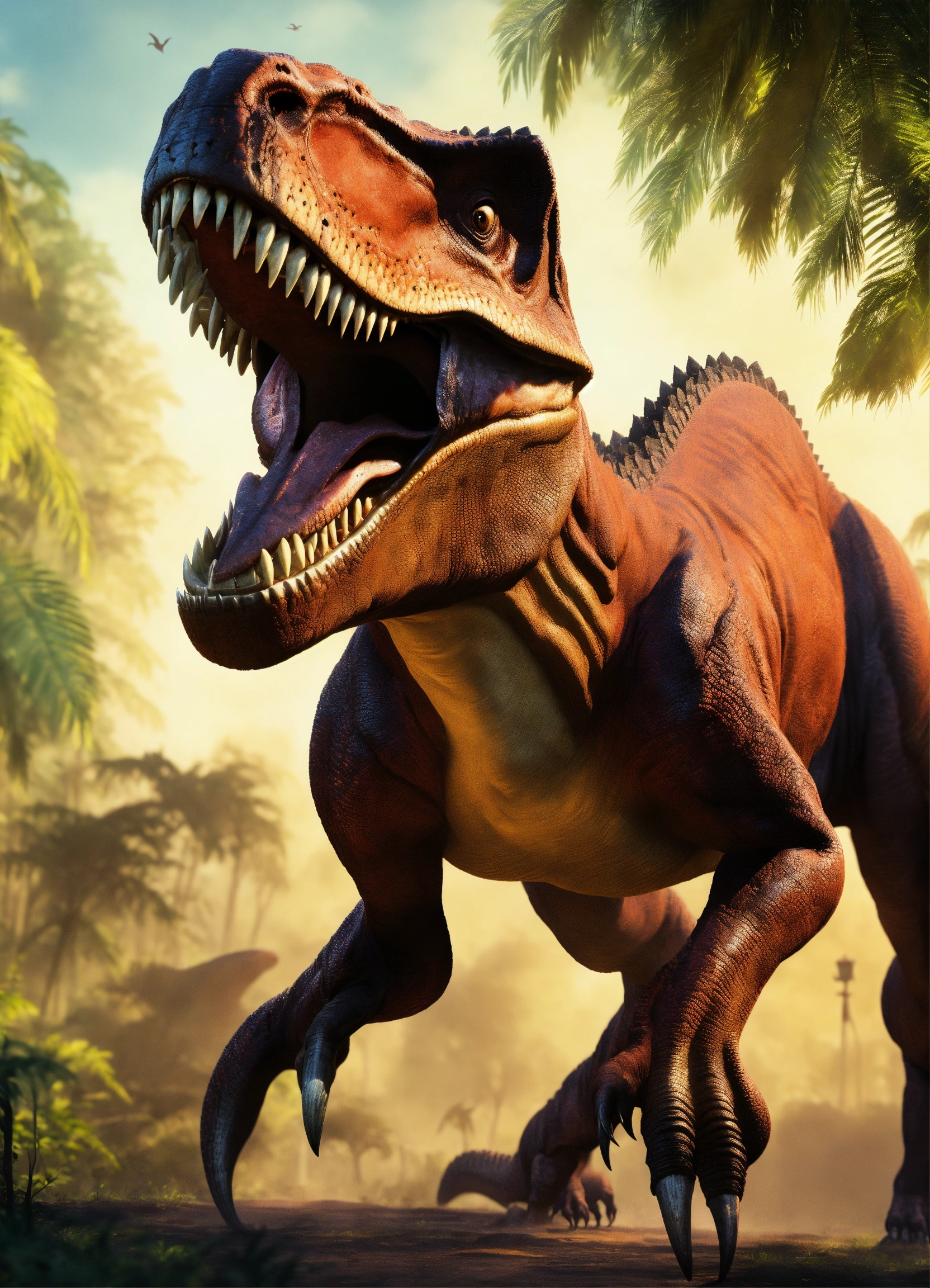 Lexica - Rexy is a captivating cartoon representation of a ...