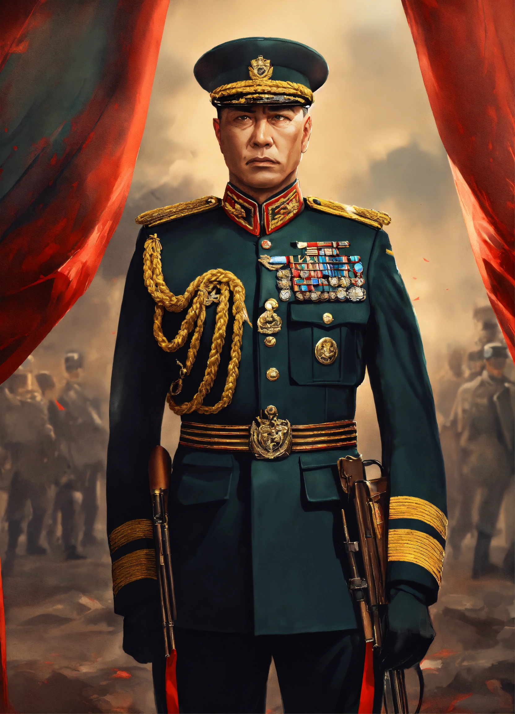 Lexica - A maniacal and ruthless dictator. Wearing full military ...