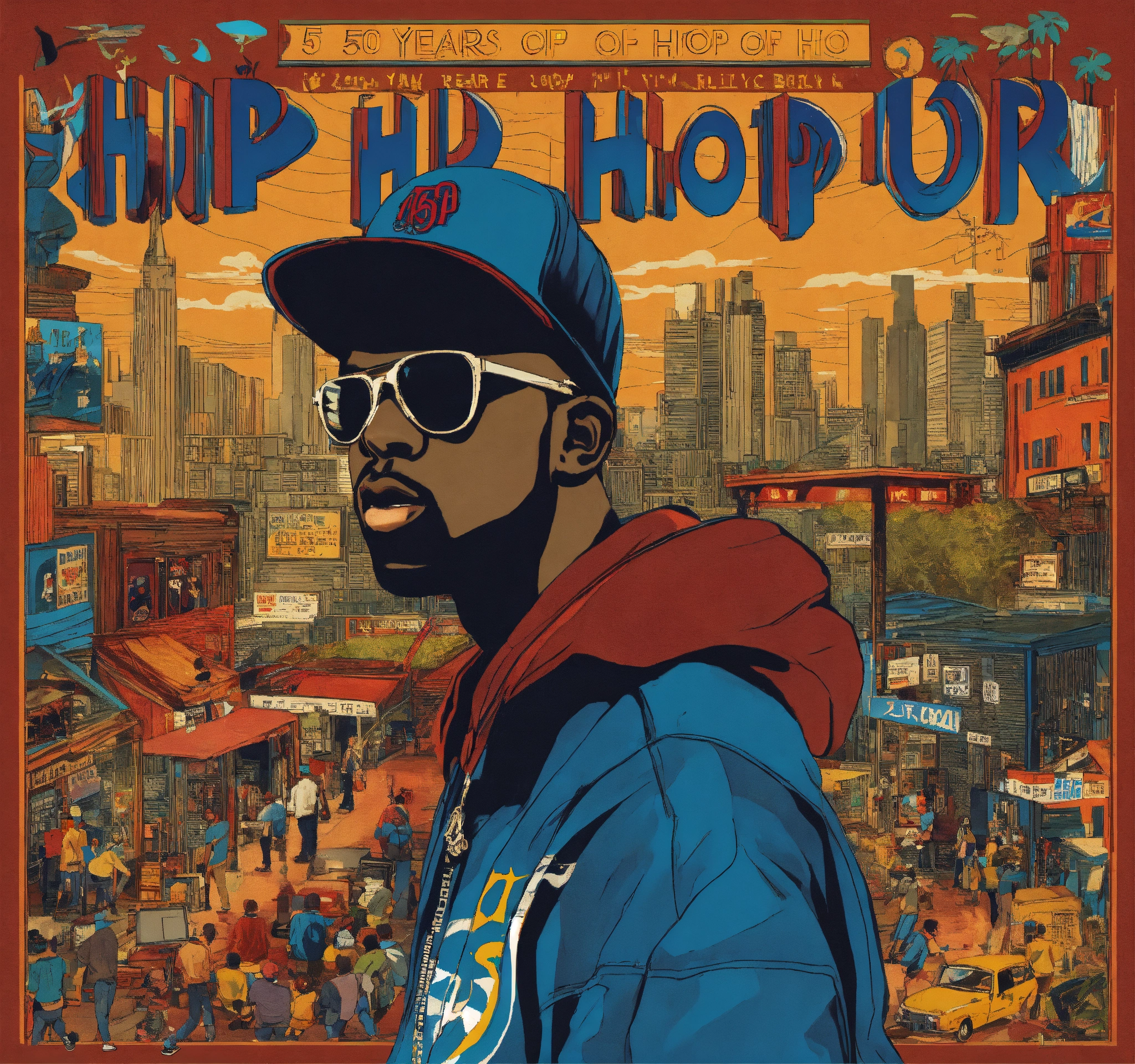 Lexica - 50 years of hip hop retro
