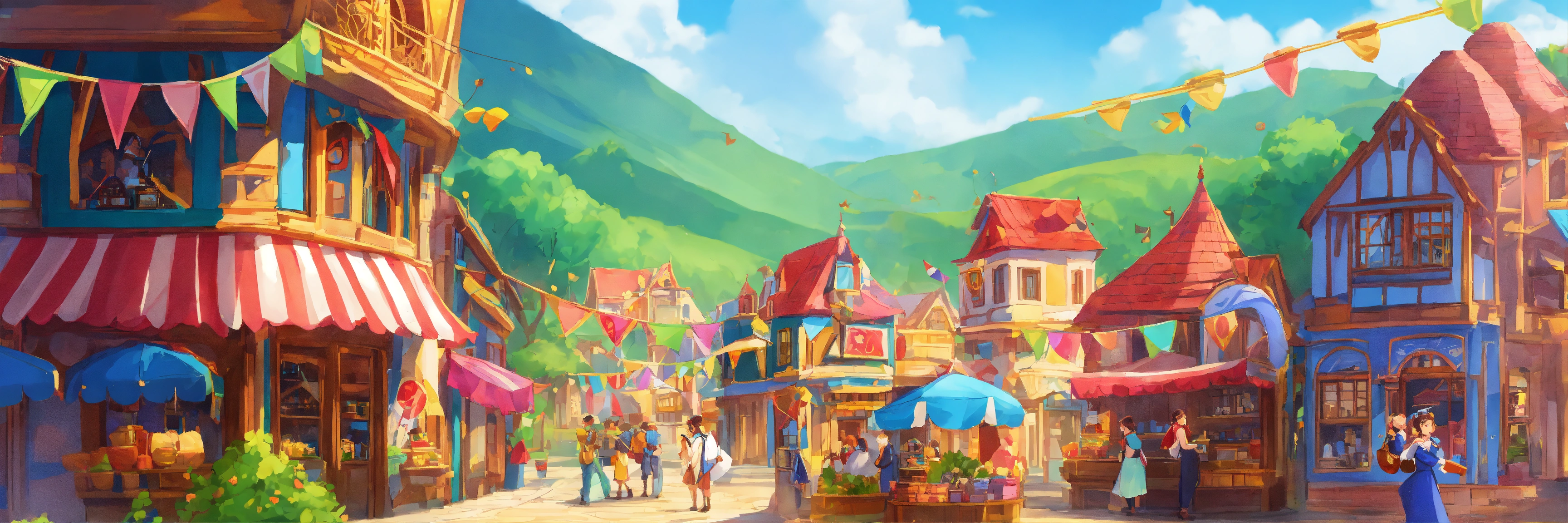 Lexica - Background IN CINDRELLA TOWN A bustling and vibrant kingdom ...