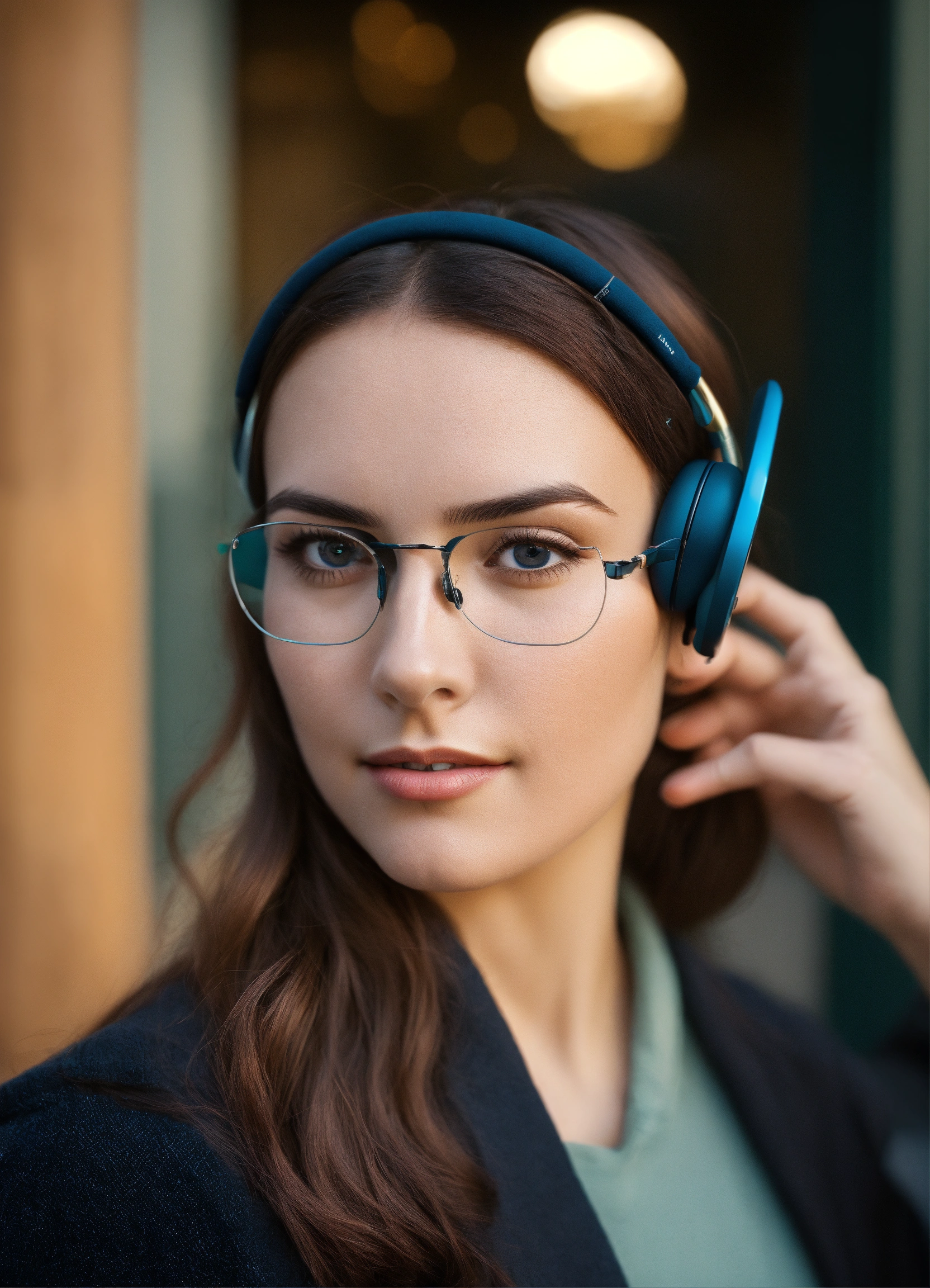 Lexica - Smart elegant small headband on partially sighted individual ...