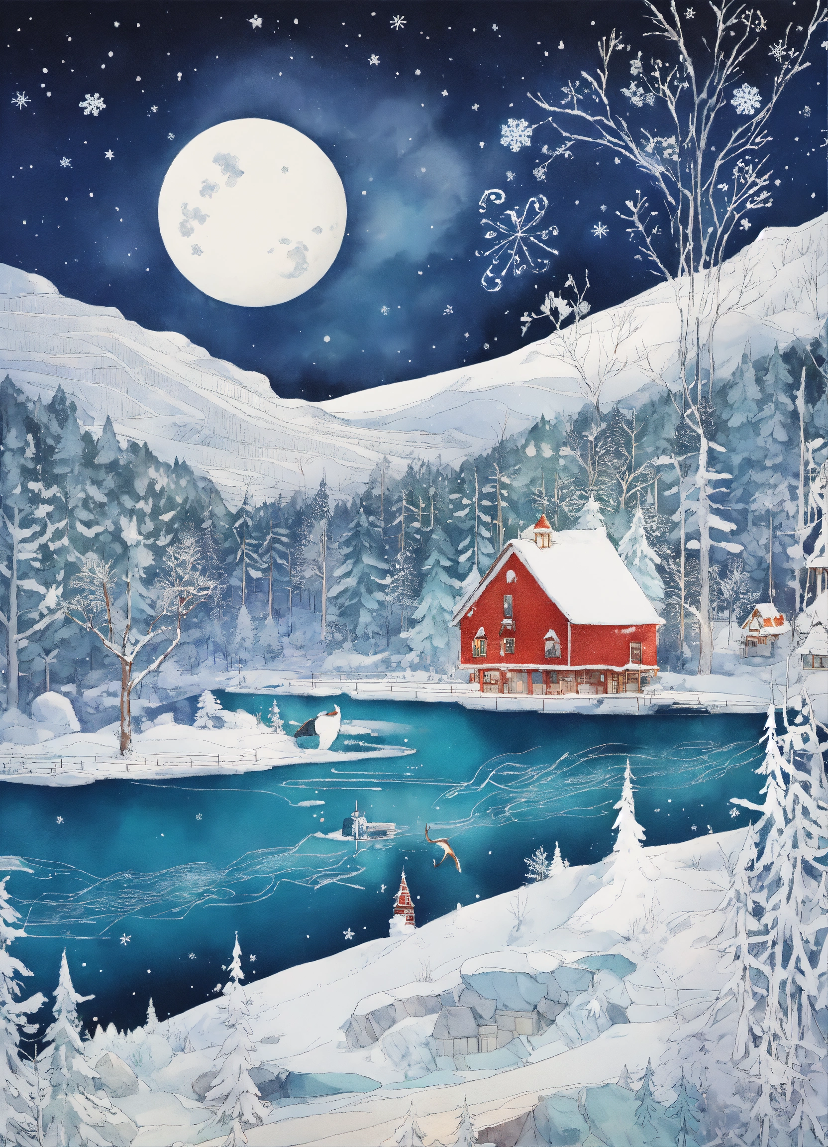 Lexica - "Delve into the enchanting world of 'Tangled Winter Stories ...