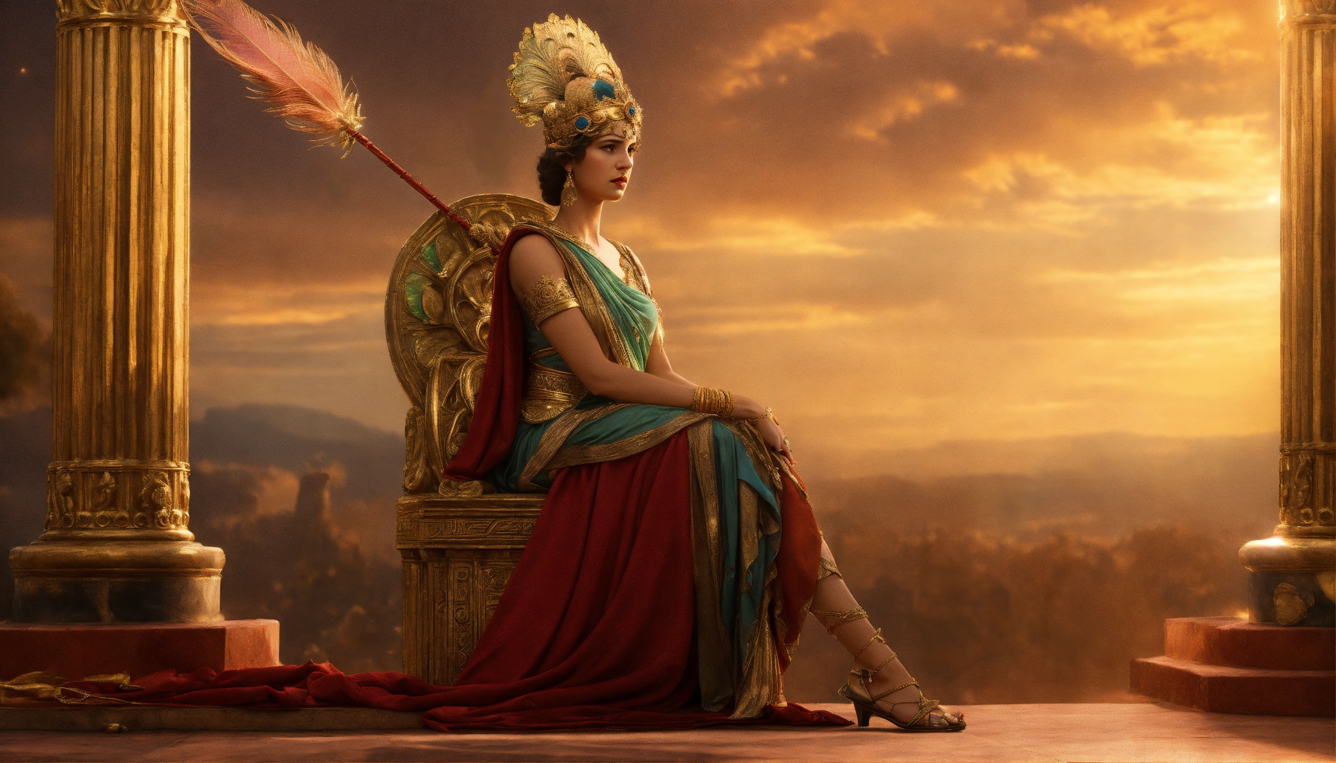 Lexica - Hera/Juno Sovereignty and Wisdom Showcase the power of feminine authority with Hera ...