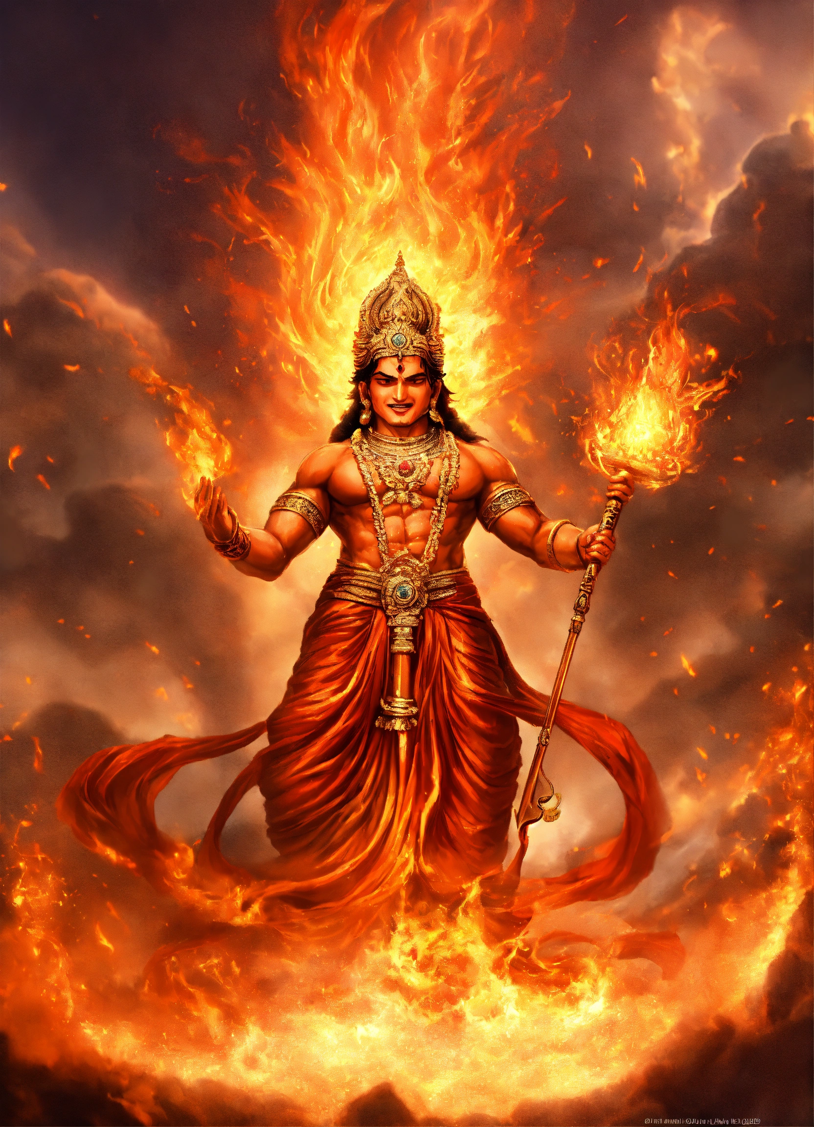 Lexica - Agni God spewing fire