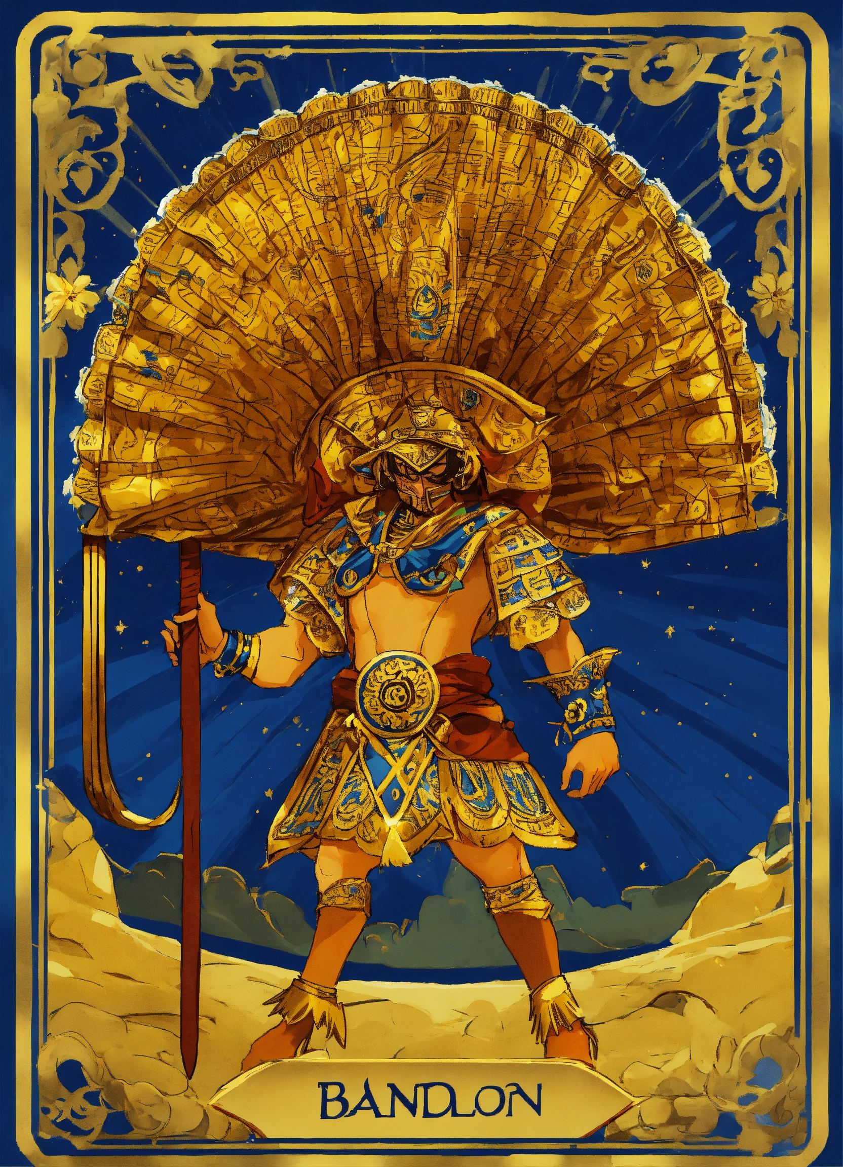 Lexica - A bandolon , based on the card "el bandolon" of the mexican ...