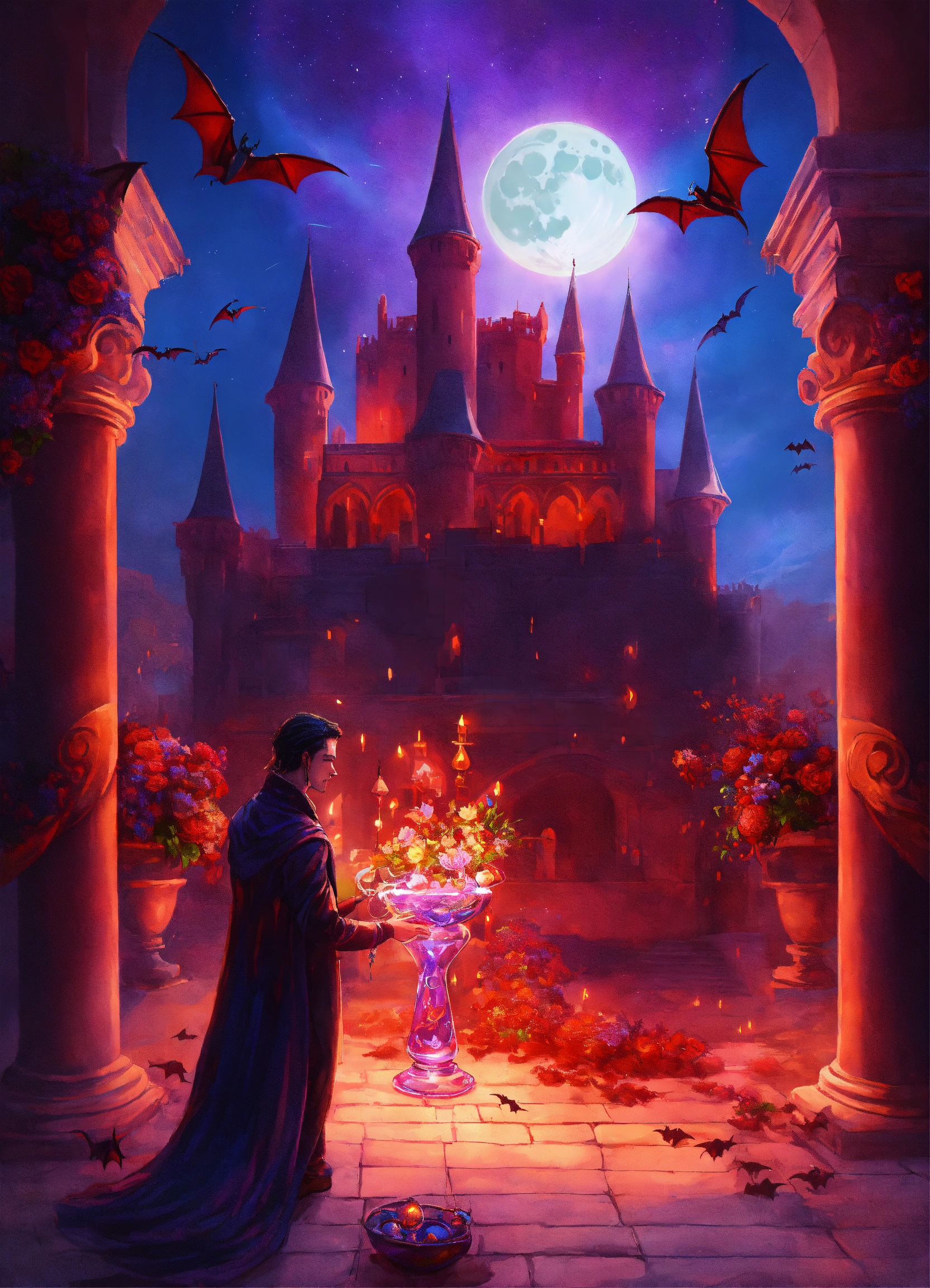 Lexica - All glassblowing superrealism style urban vampire style, one ...