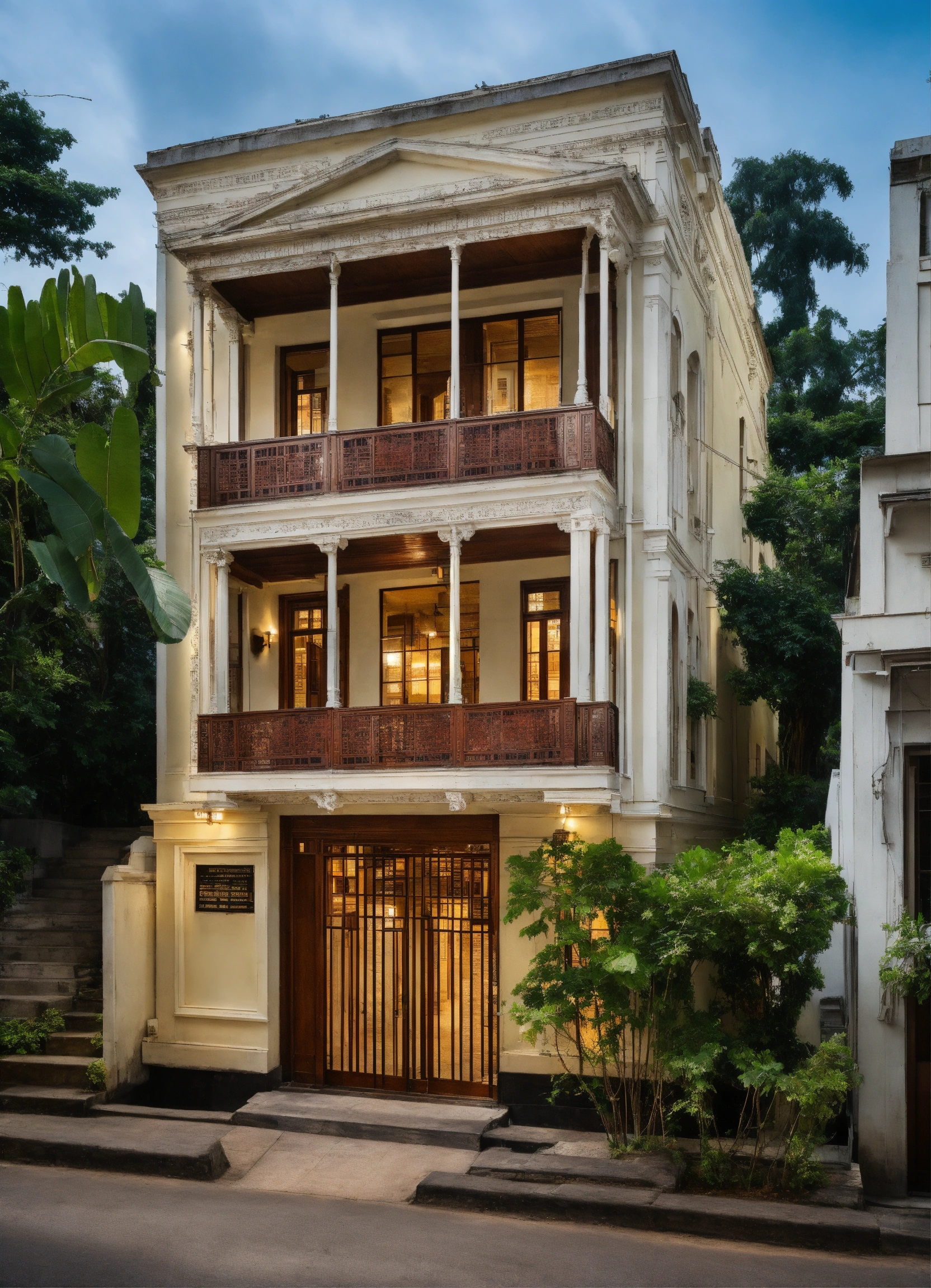 Lexica - Fusion of vintage colonial and modern architecture in three ...