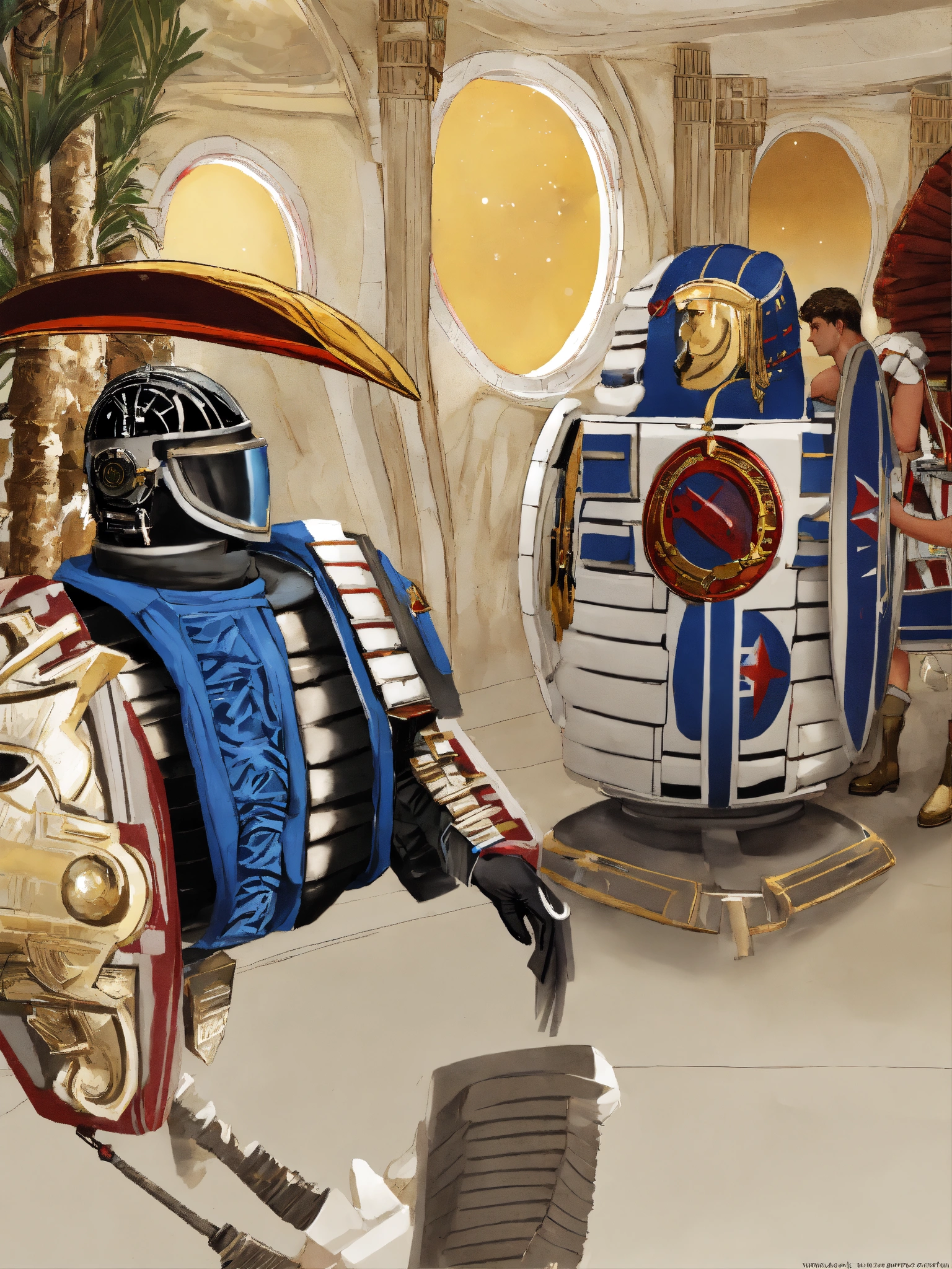 Lexica - Soldier of Roman empire in space age