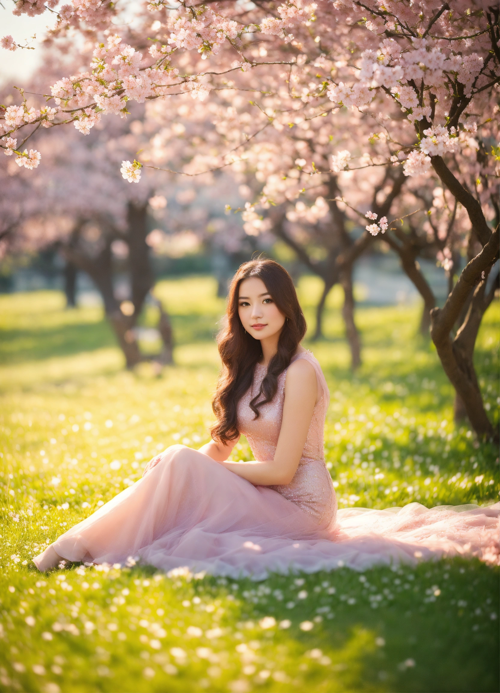 Lexica - Portrait, classy female, sparkling eyes, formal dress, sitting ...
