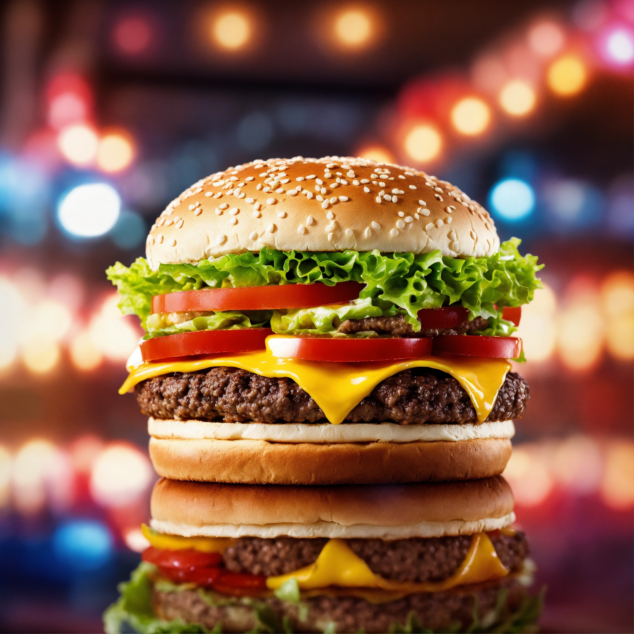 Lexica - Realistic, A big mac burger, beautiful, highly detailed, sharp ...