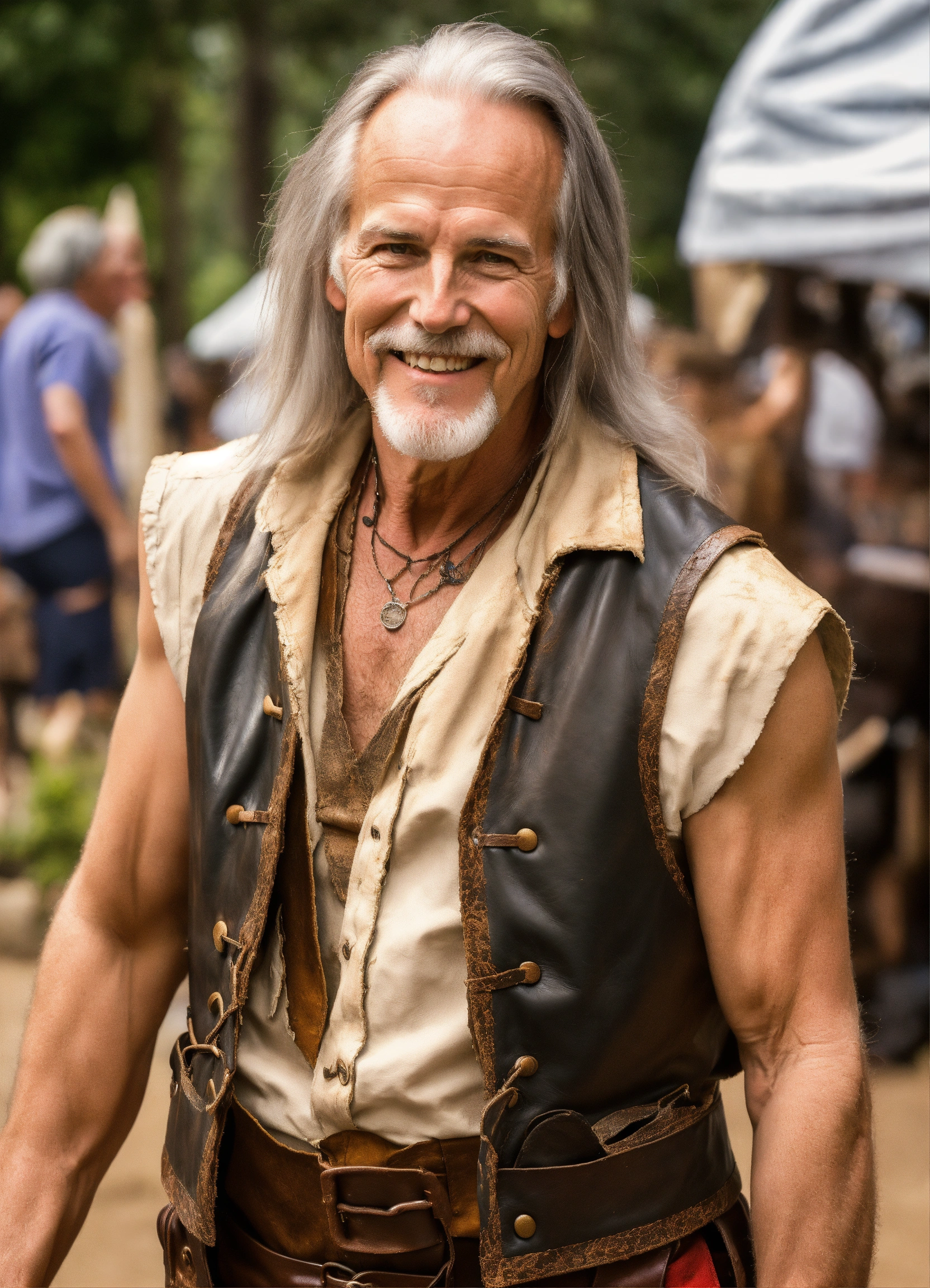 Lexica - In photographic style Matt Mercer at 80 years old in the ...