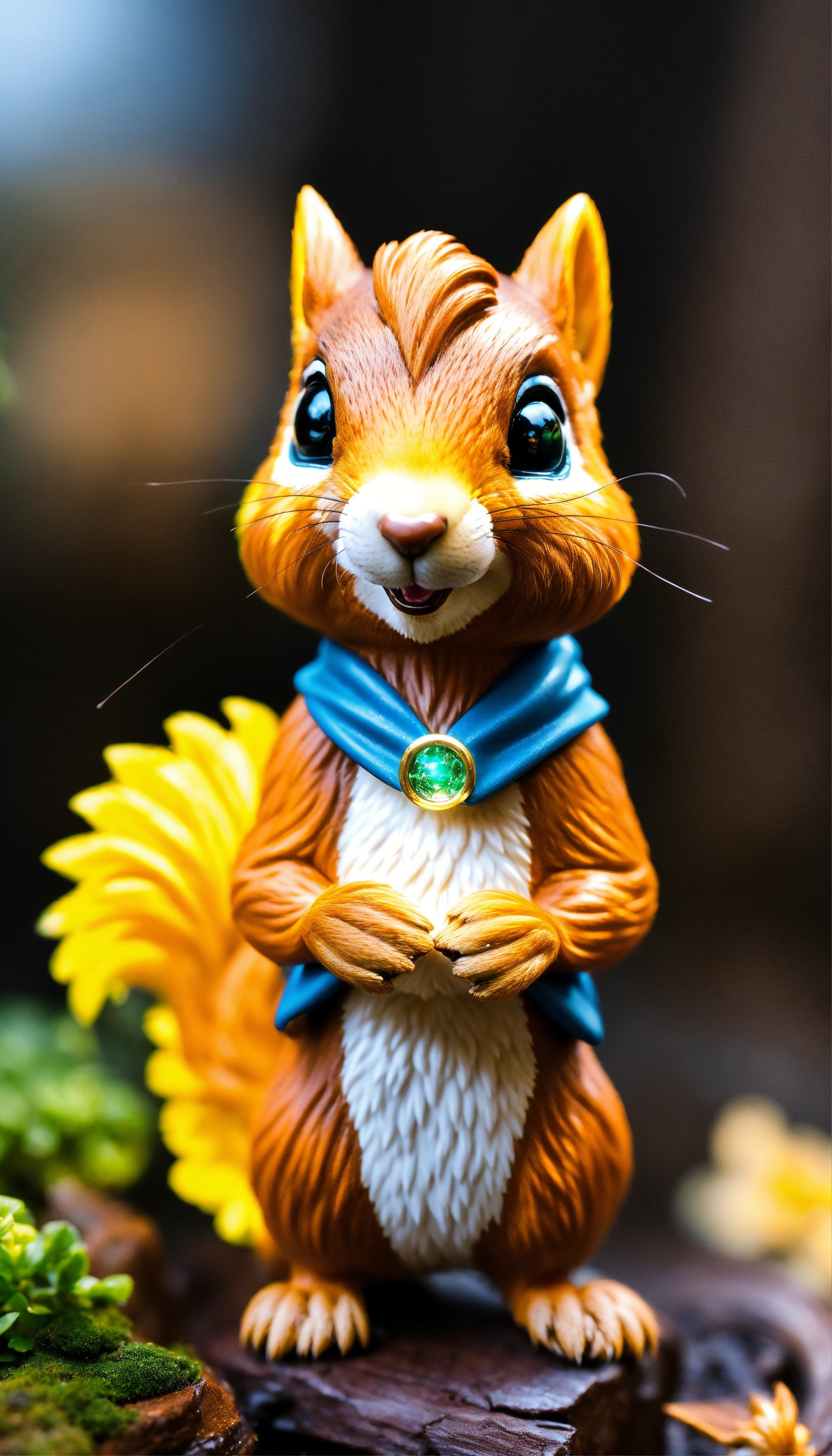 Lexica - Cute squirrel adventure figure, the flash themed squirrel ...