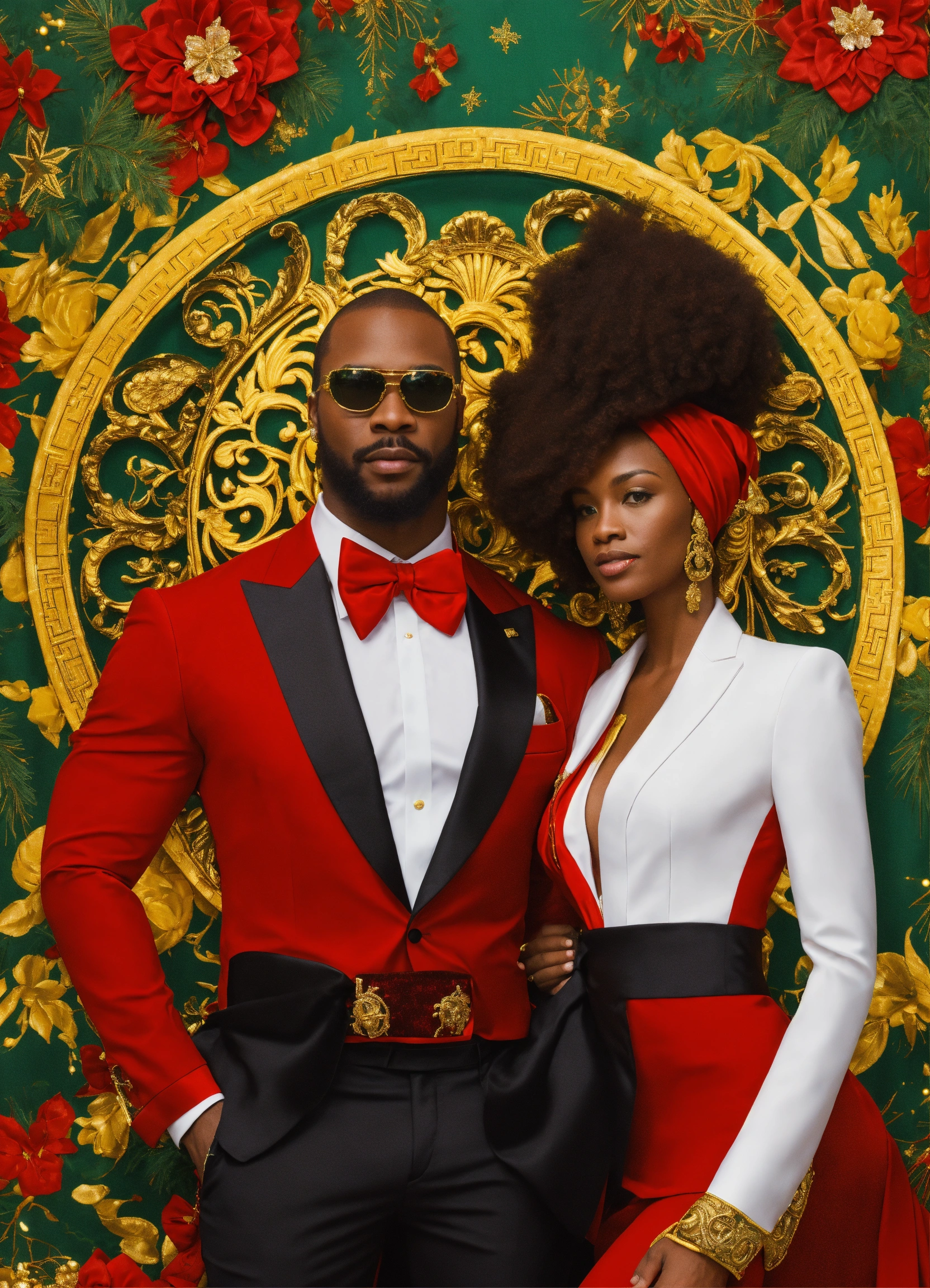 Lexica - A extremely beautiful modern African-American Mr. and Mrs ...