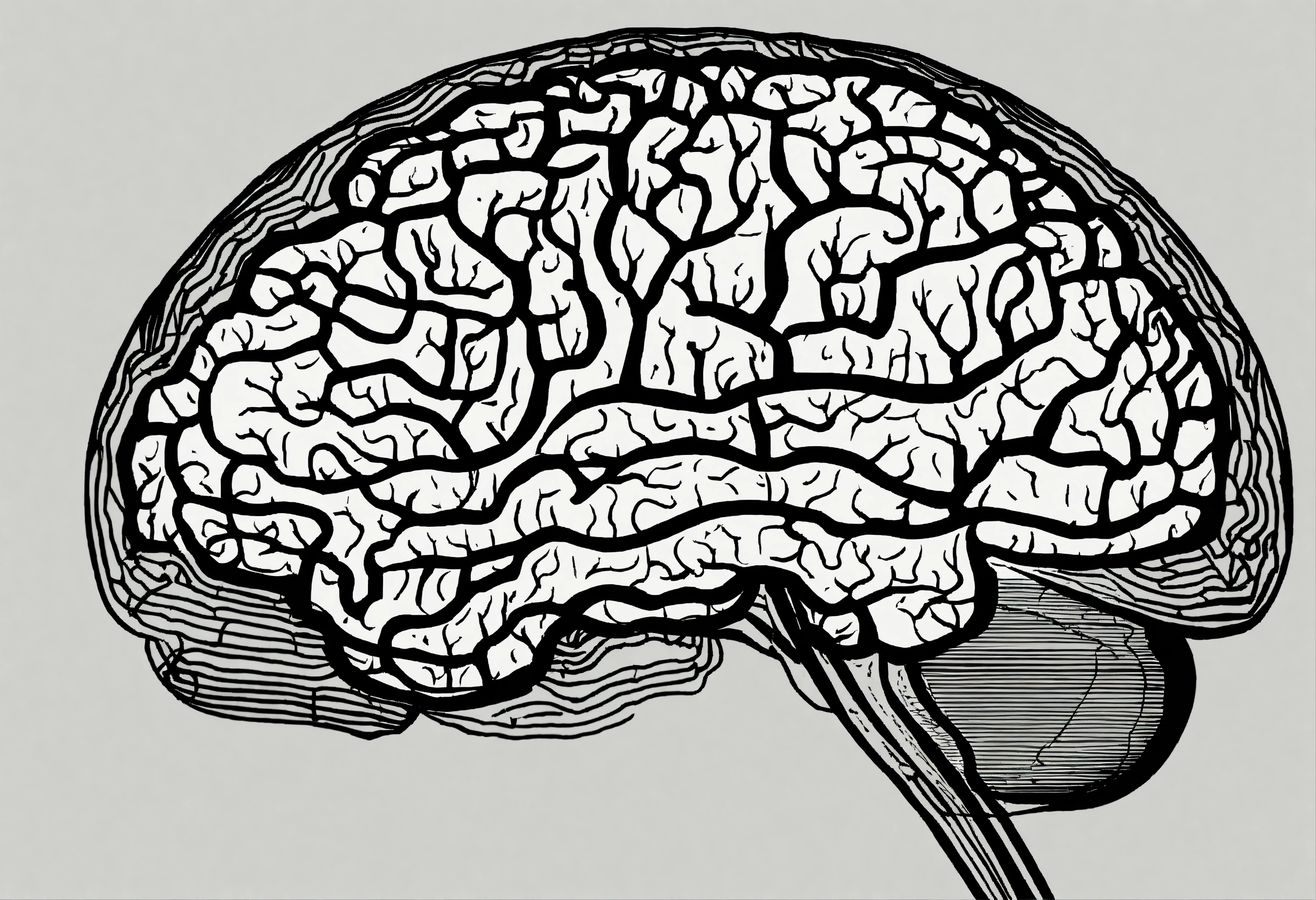 Lexica - BRAIN OUTLINE INSIDE HEAD