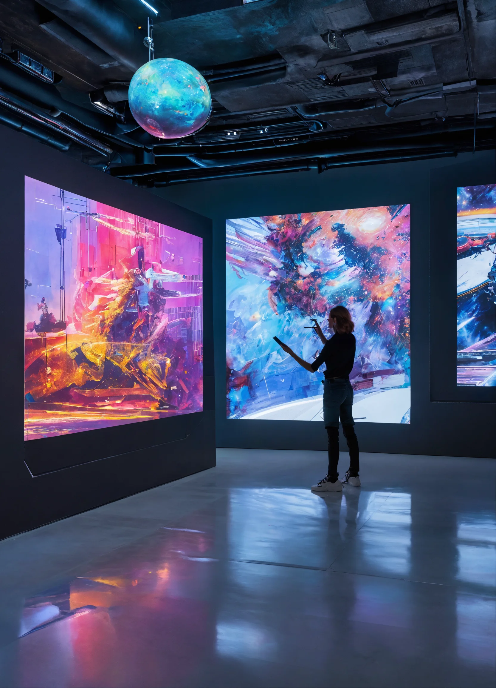 Lexica - A stunning depiction of a cutting-edge high-tech observatory ...