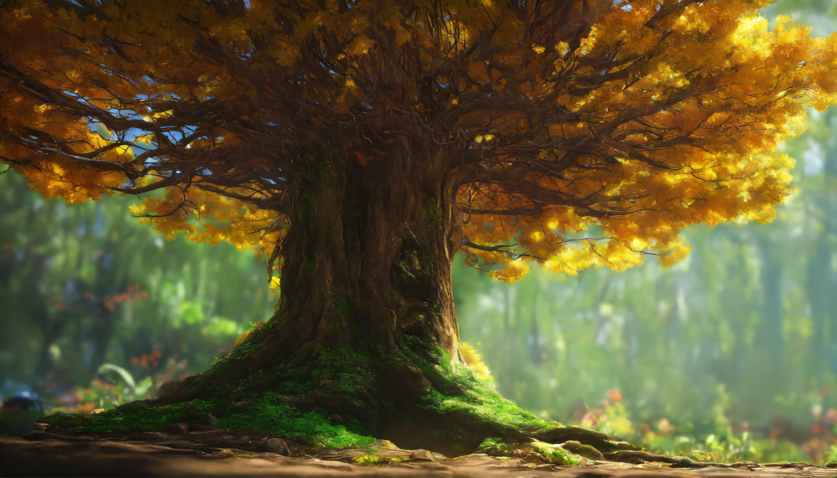 Lexica - Indepth Detailed, minute details, I can see tree roots underneath a glass. In the style ...