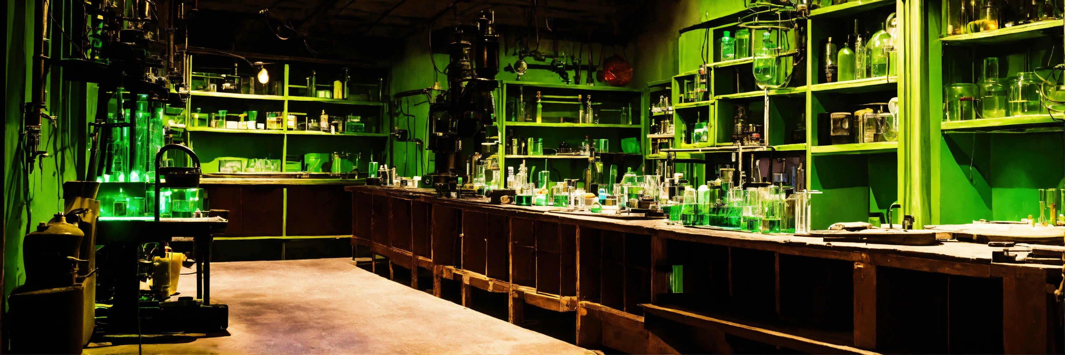 Lexica - Scary Frankenstein's laboratory