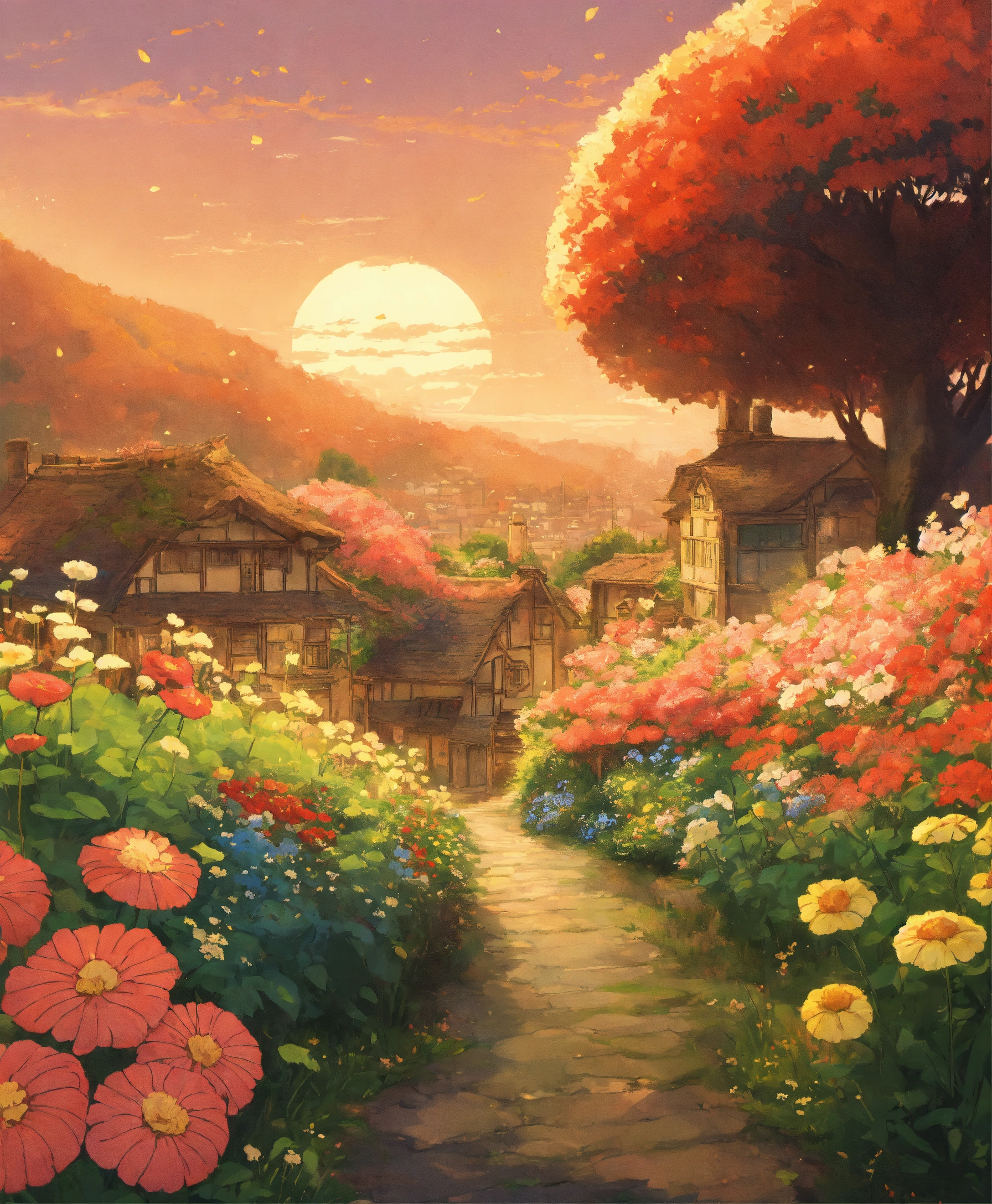 Lexica - Studio ghibli flower