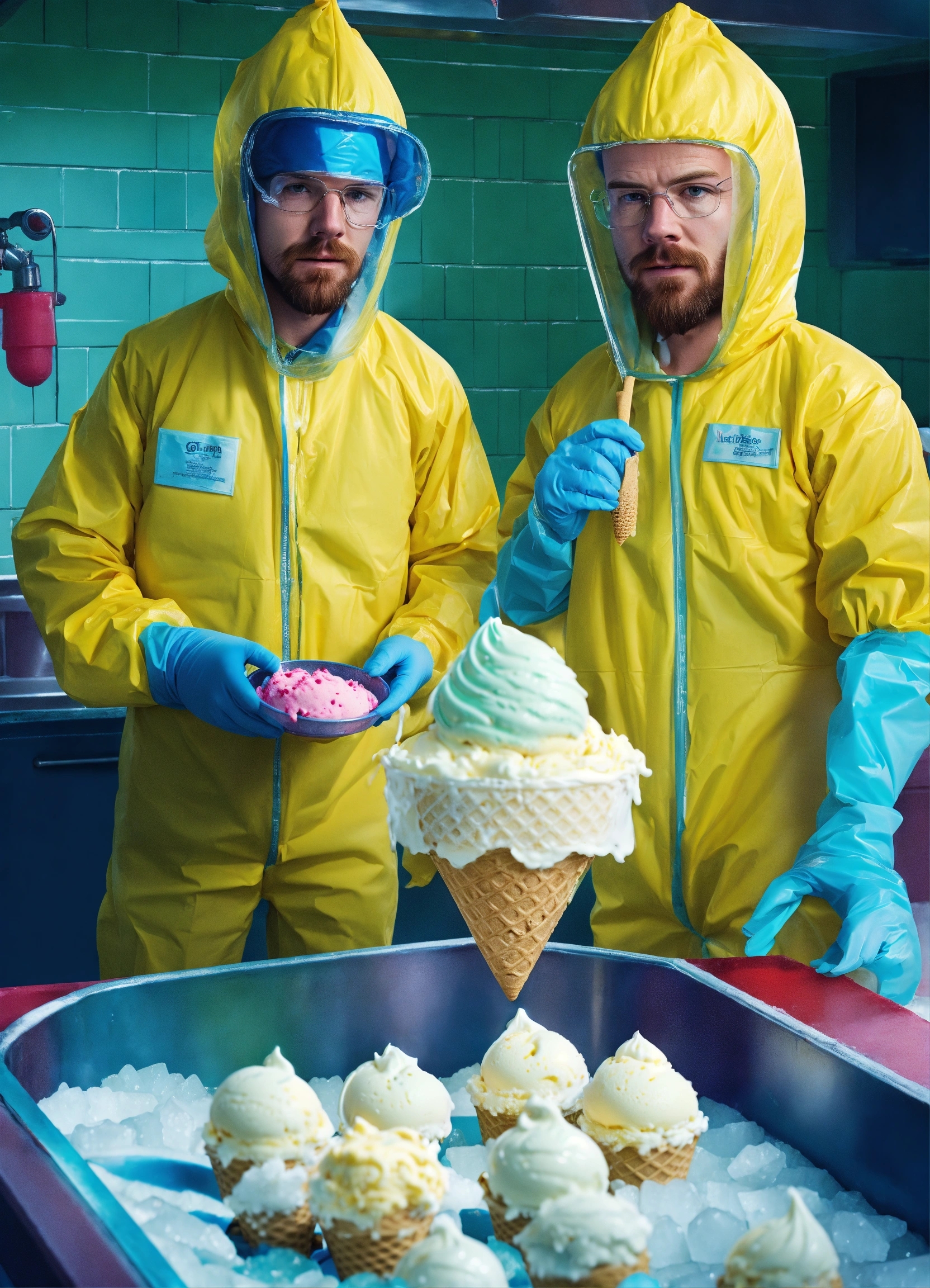Lexica - Jesse pinkman with a beard and walter white from breaking bad ...