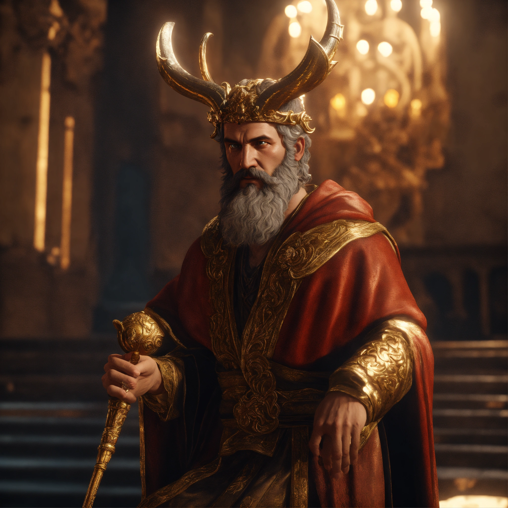 Lexica - The apostle Peter with horns thinks to turn him to the right ...