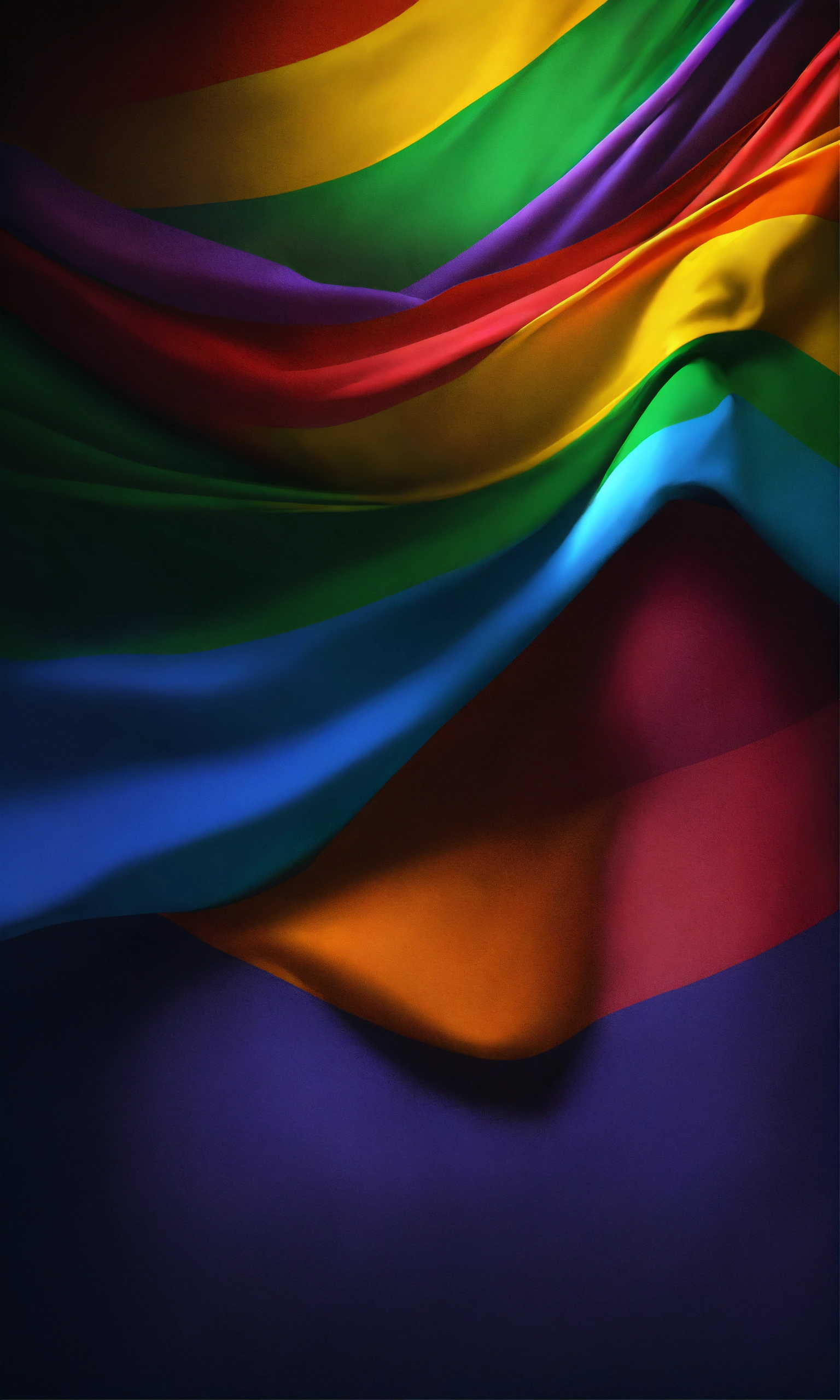 Lexica - Dark, lgbt colors, empty background image, colorful