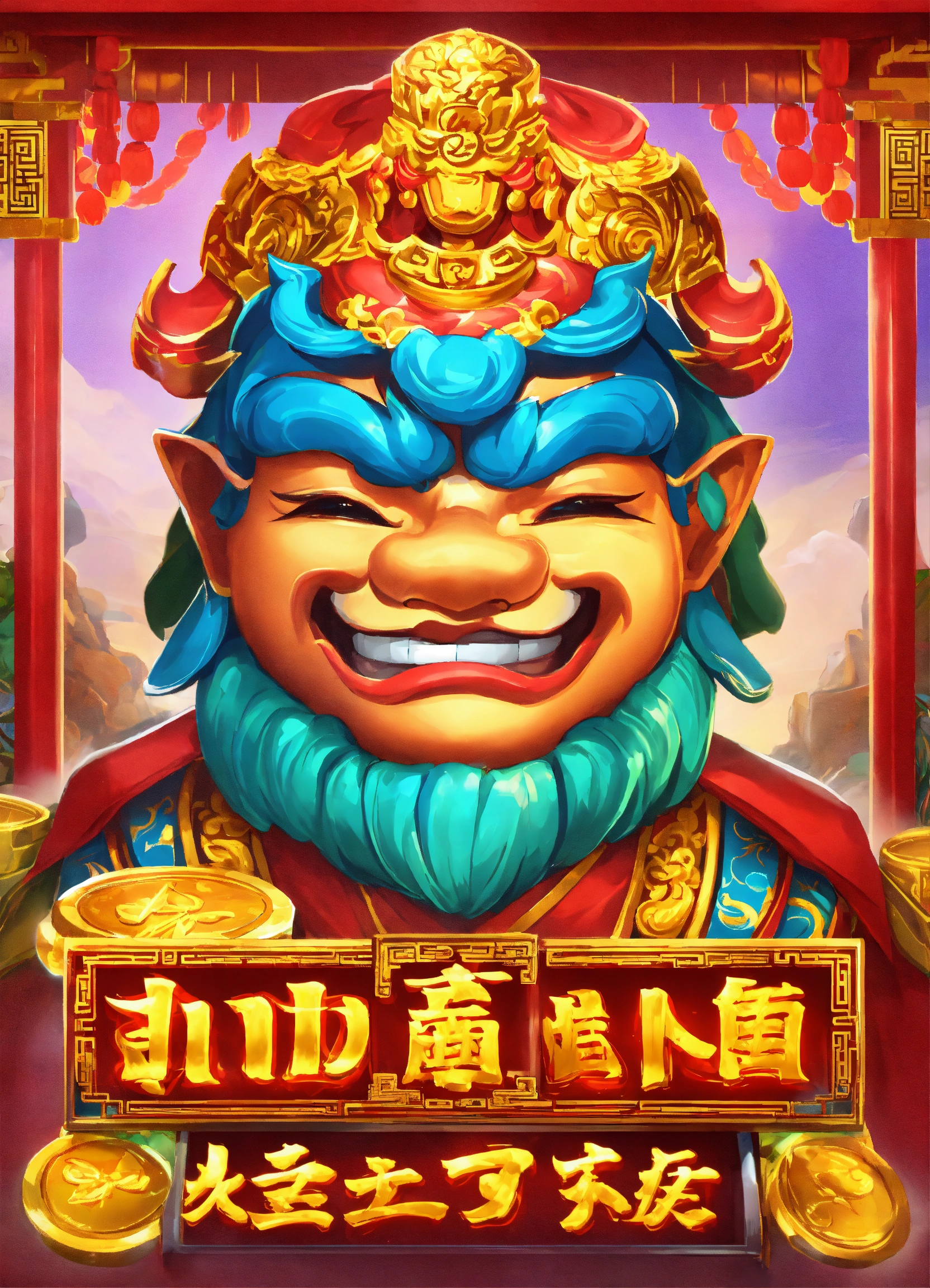 Lexica - God of wealth (chinese) slot machine game icon