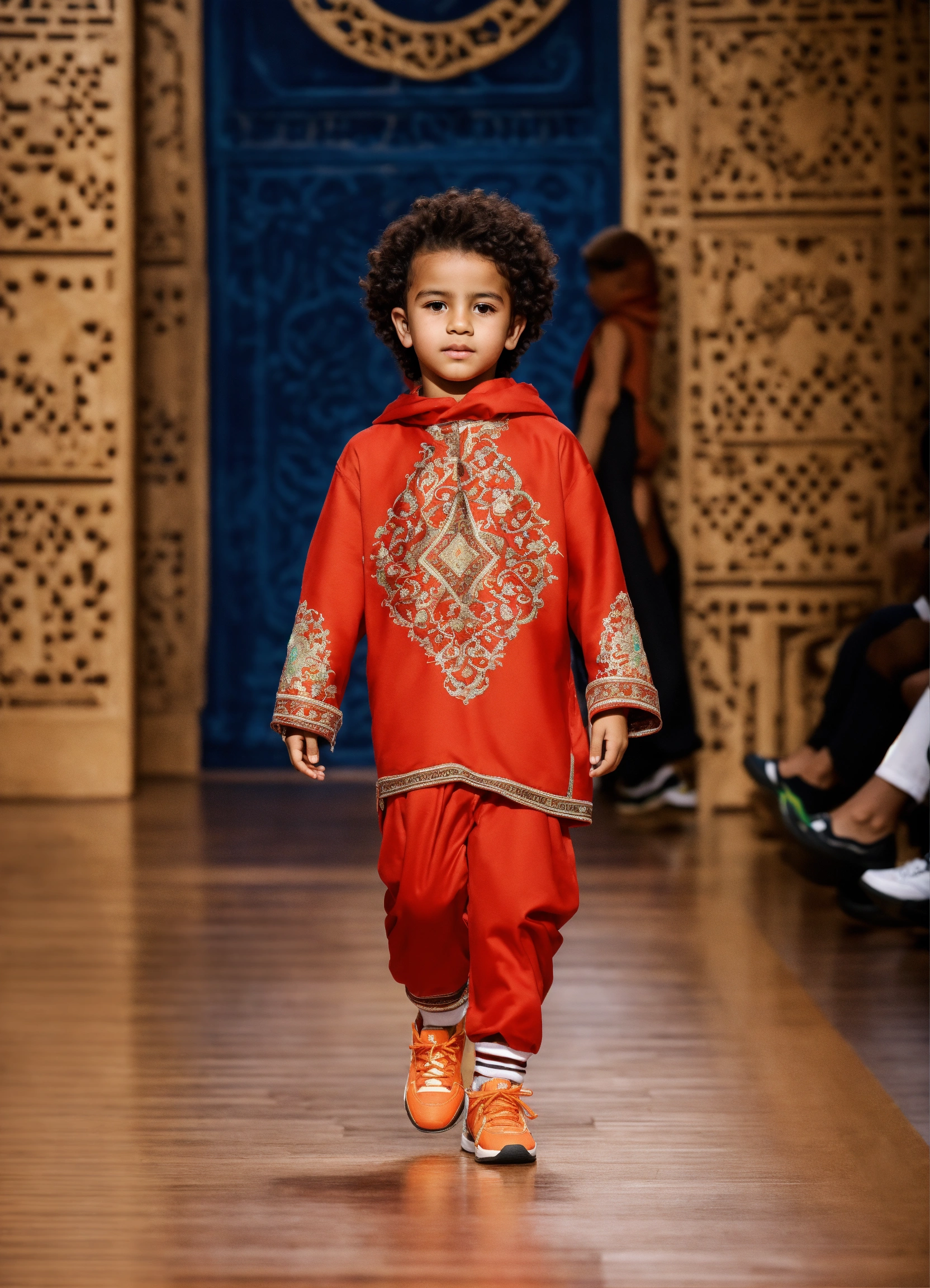 Lexica - Beautiful little morrocan boy, wearing sport wear, with arabic ...