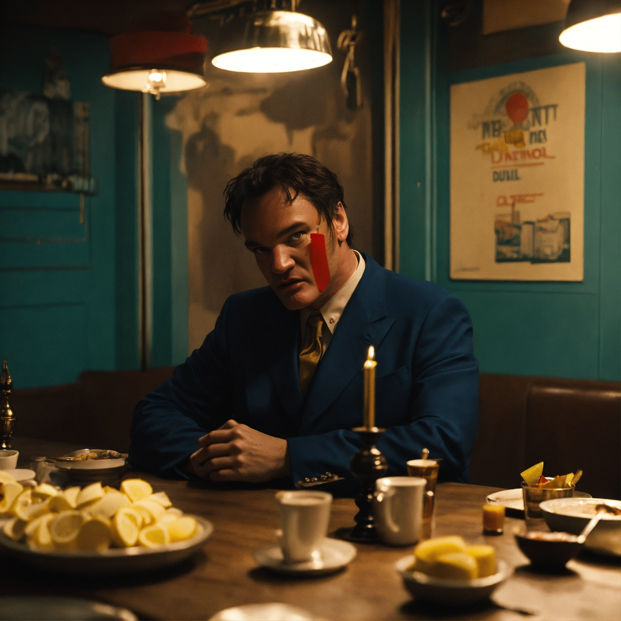 Lexica - Antiheroes in Quentin Tarantino aesthetic, Dutch angle shot, meticulously crafted ...