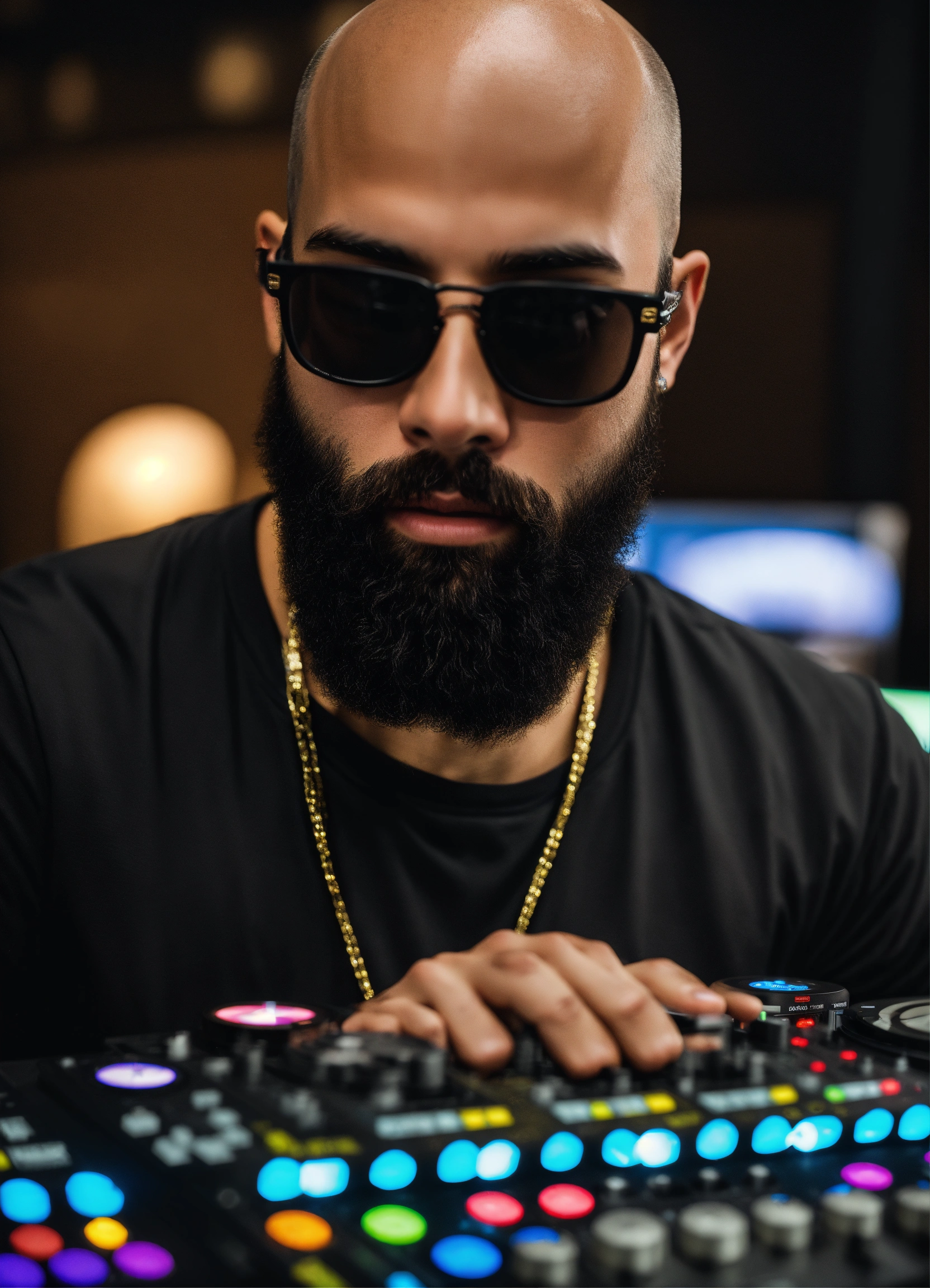 Lexica - A young man bald head man with beard 8k modern day The Pioneer ...