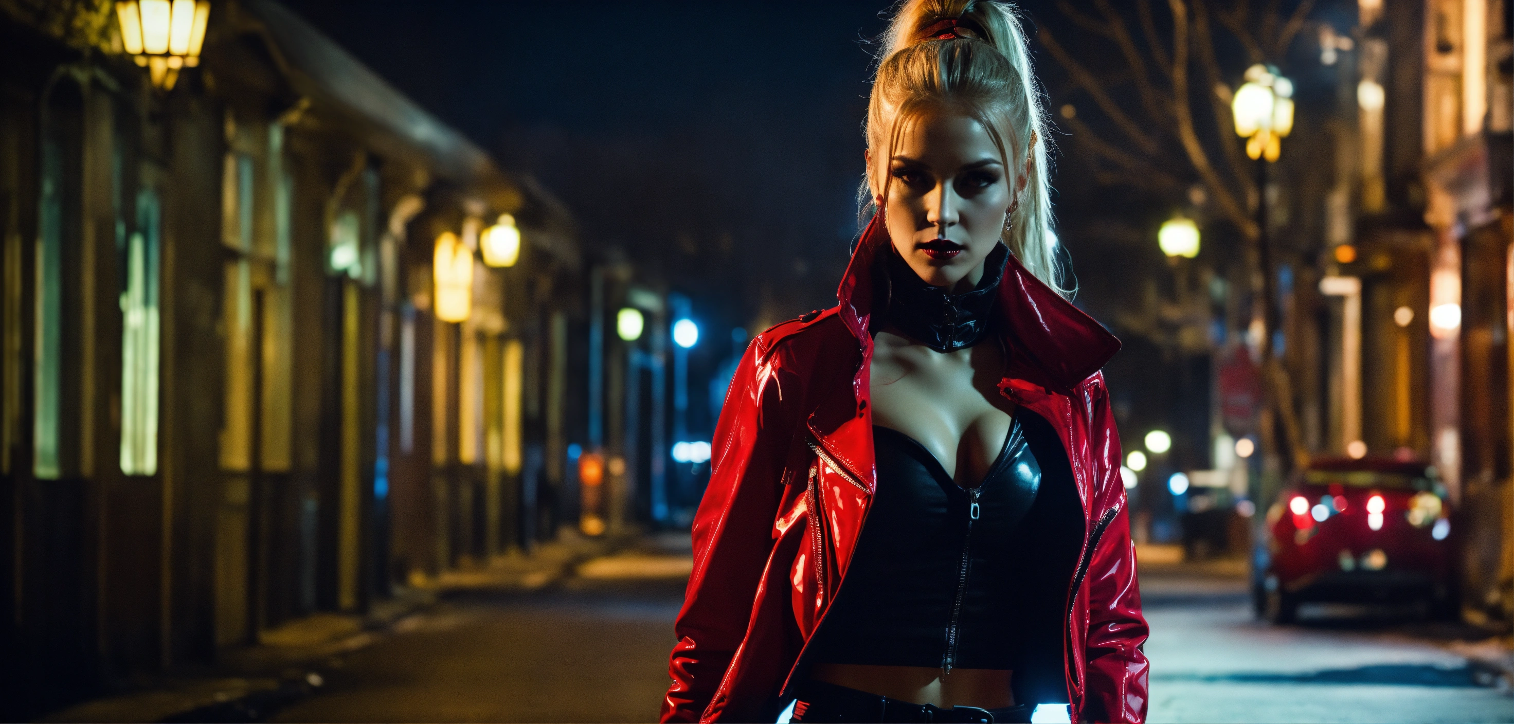 Lexica - Cinematic look, vampire underworld movie style, dark urban ...