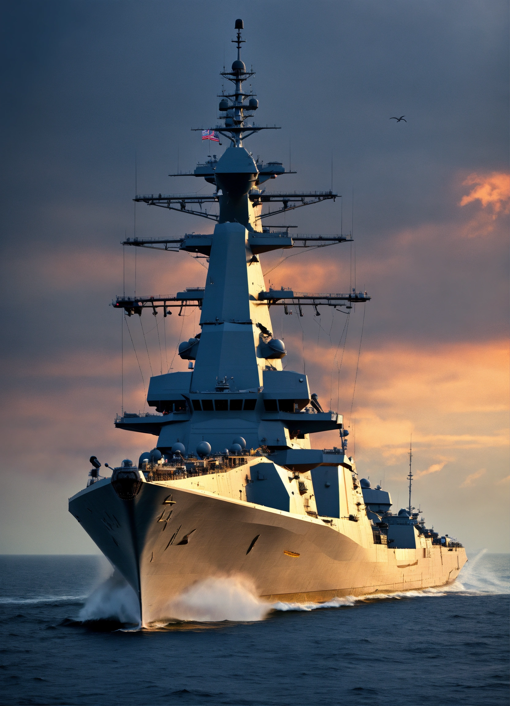 Lexica - English navy futuristic destroyer