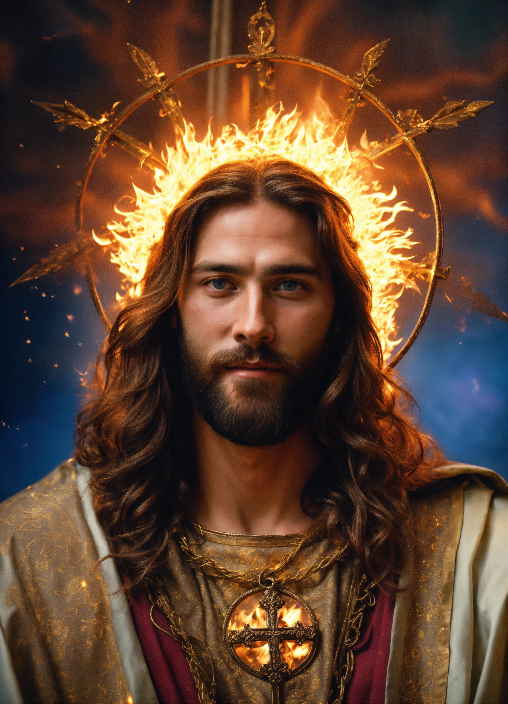 Lexica - 3/4 portrait super realistic and magical Photography of gently ...