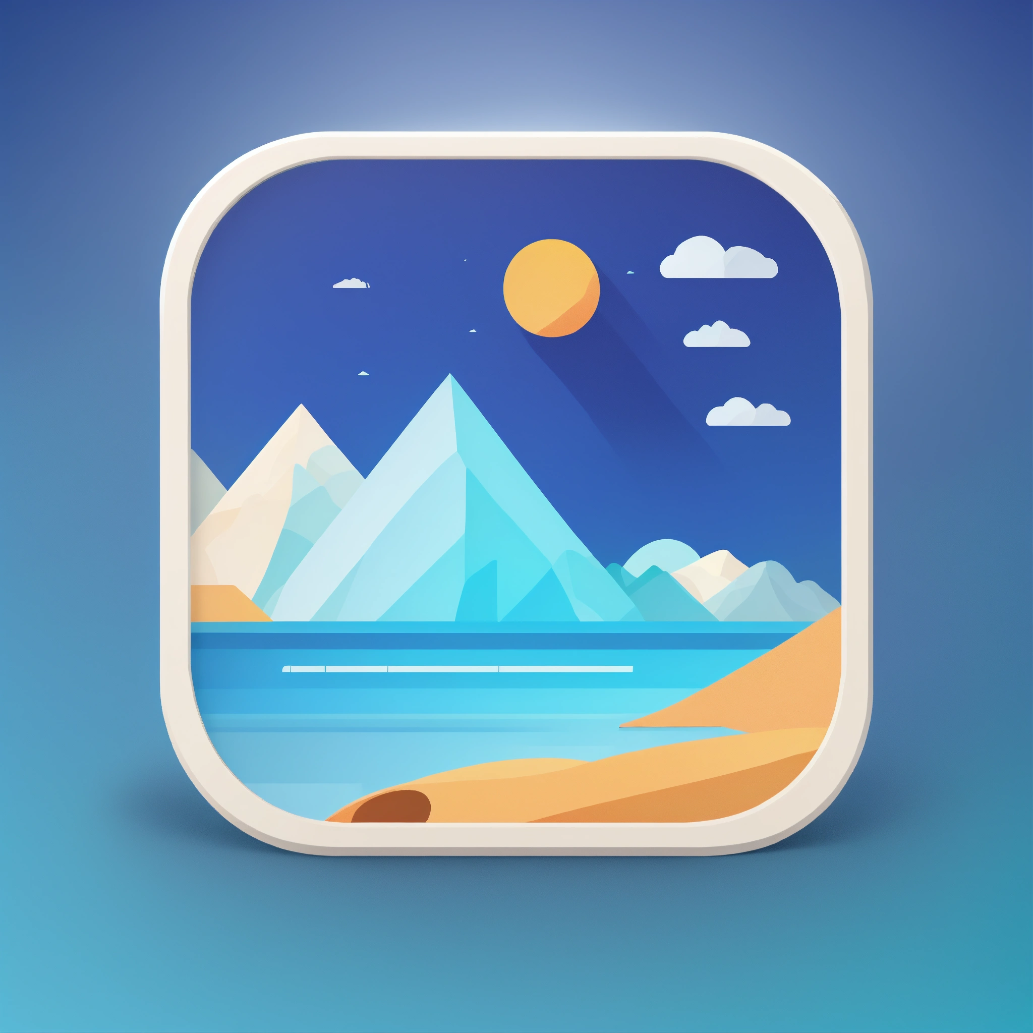 Lexica - A plain icon for an app that resembles the idea of traveling ...