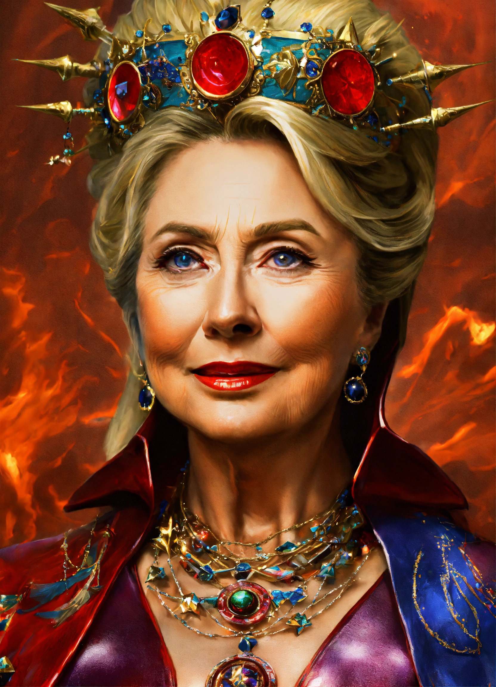 Lexica - Goddess Hillary Clinton as Morgan Le Fay the powerful dark ...
