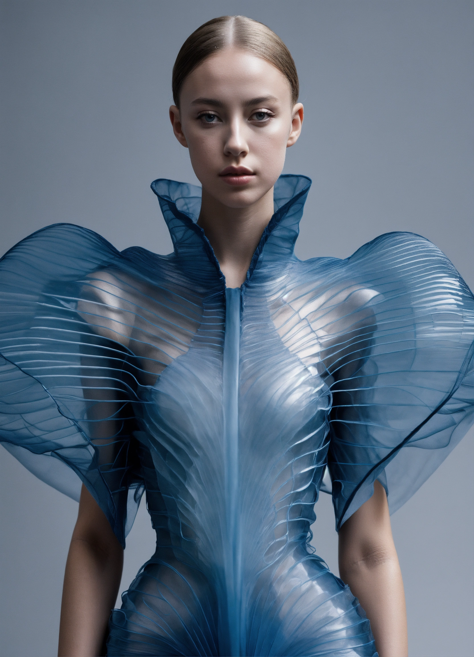 Lexica - A trans humane look inspired in Iris Van Herpen that changes ...