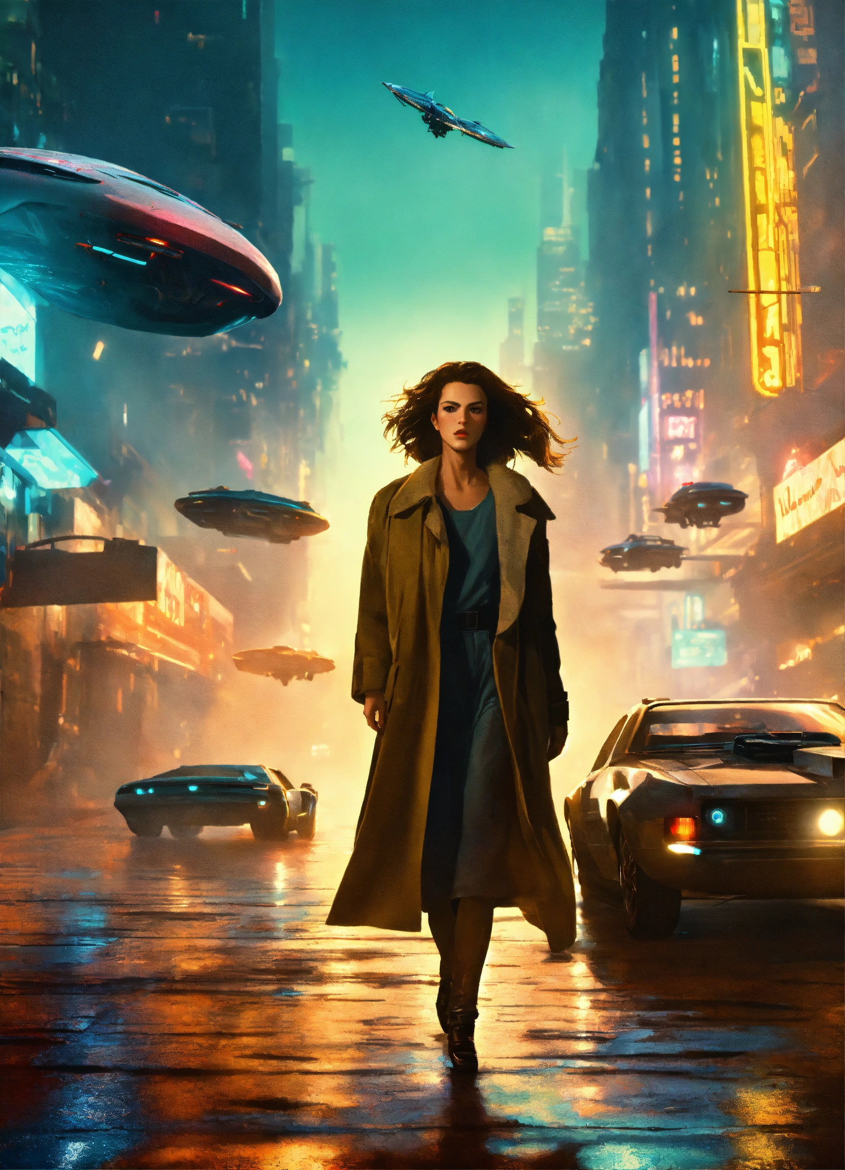 Lexica - Gillian seed, snatcher, blade runner, flying cars in ...