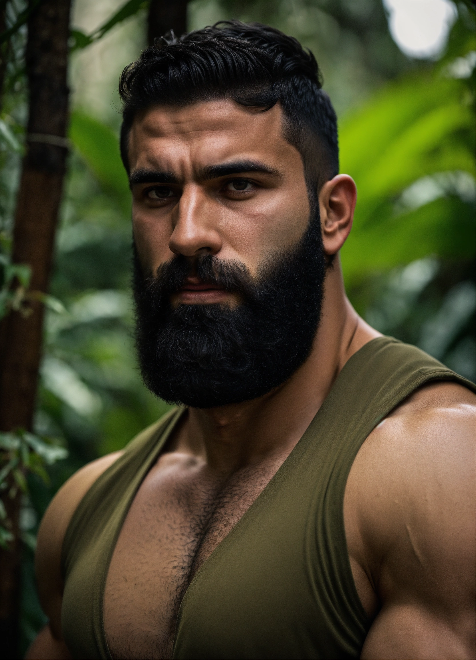 Lexica - 30-year-old man with big muscles, big bodybuilder, Iranian ...