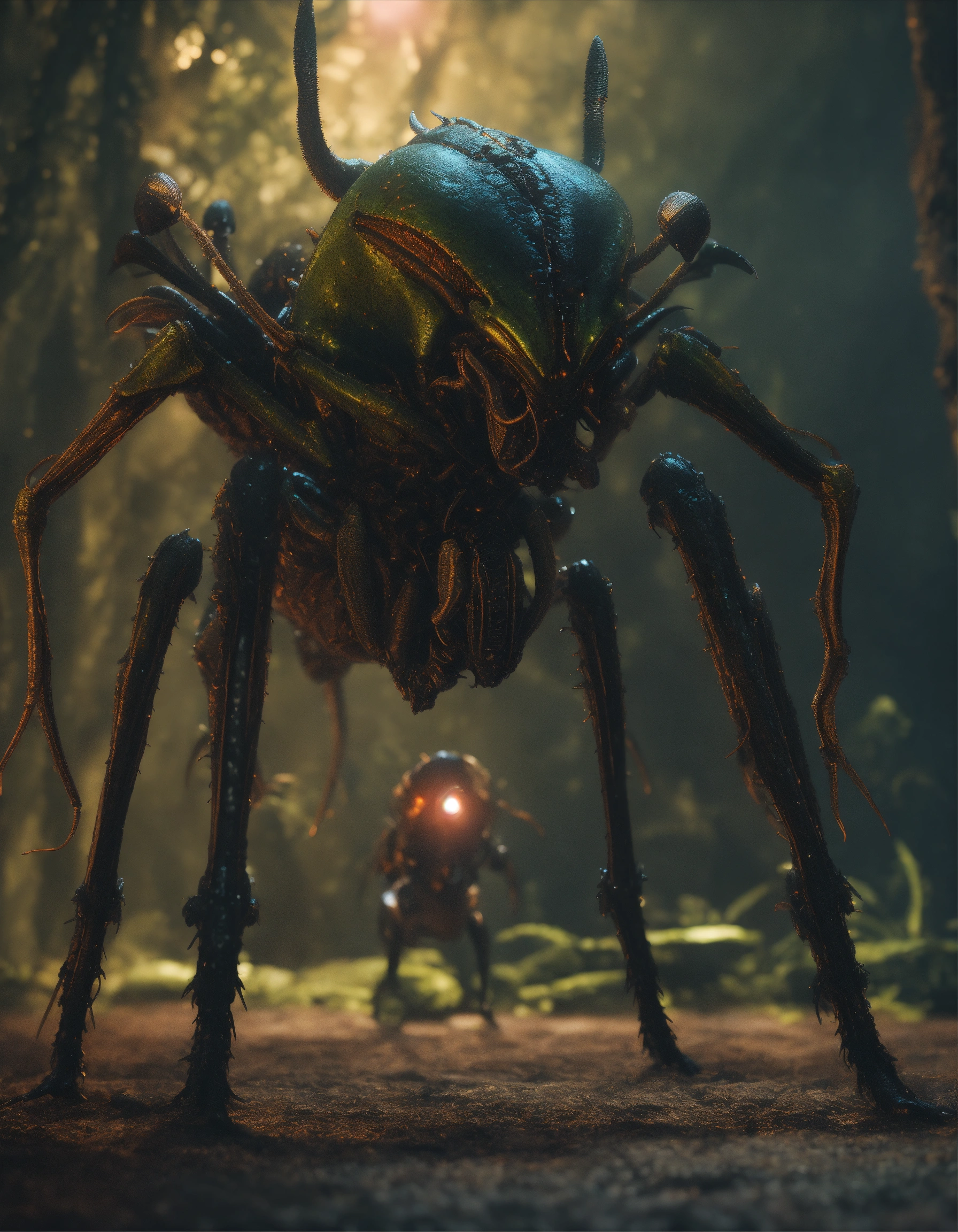 Lexica - Monstrous insectoid aliens, ambient, dark, menacing ...