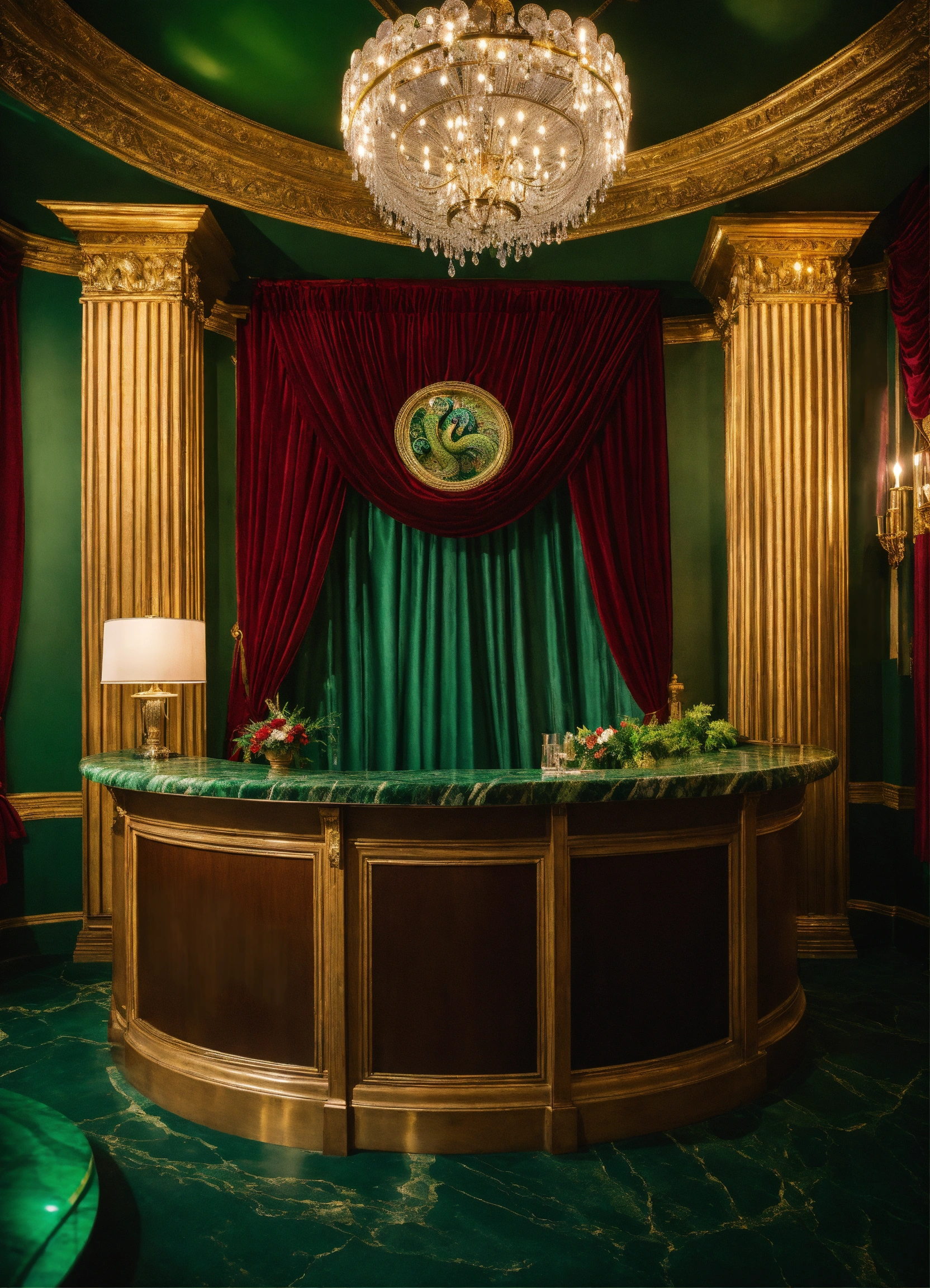 Lexica - A spectacular jungle safari reception for a nightclub with ...